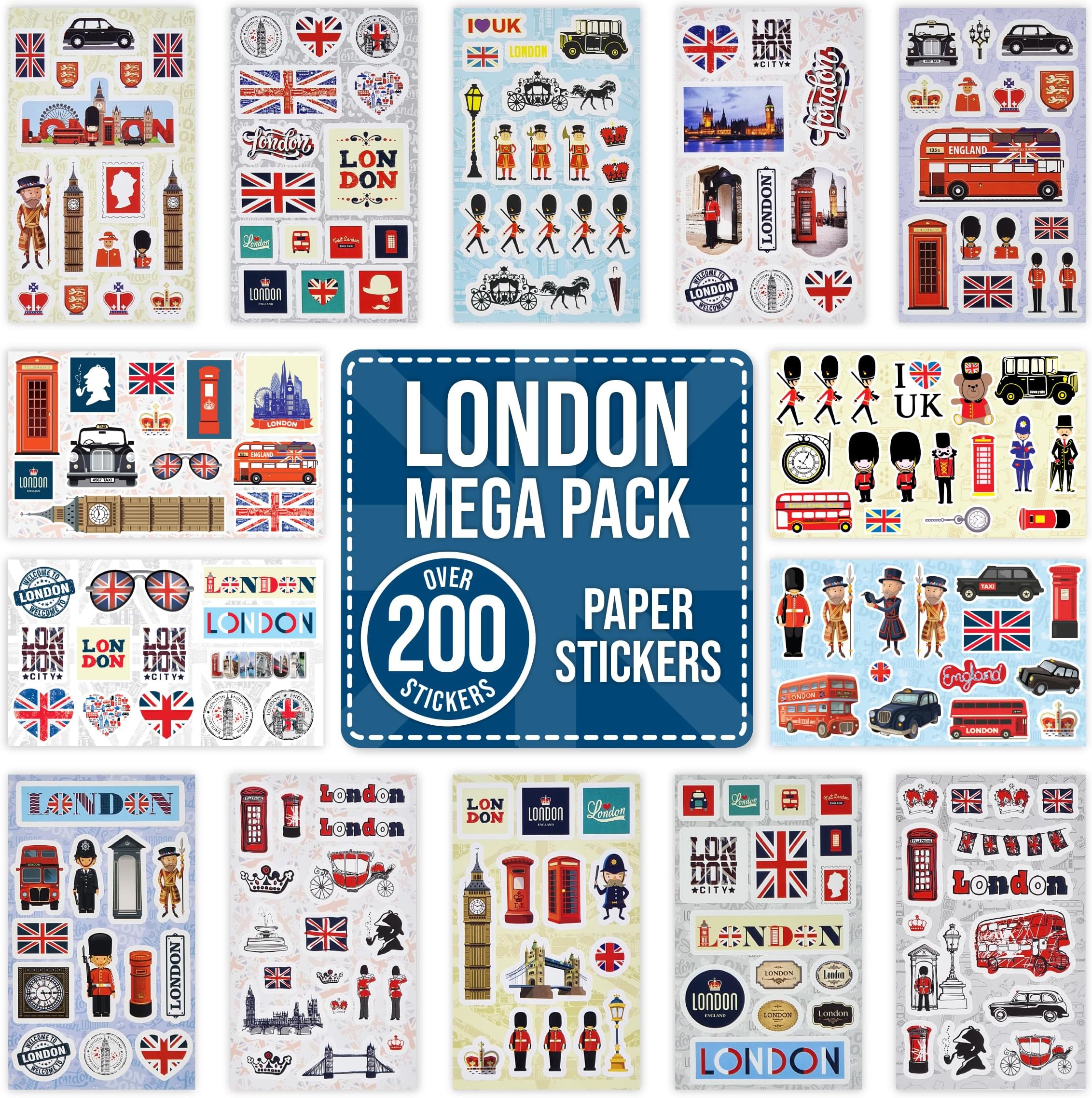 2 x 10cm London England UK Vinyl Sticker Travel Luggage Tag Laptop Gift ...