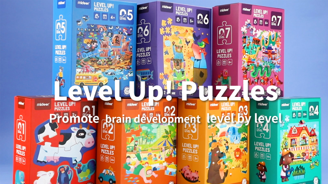Watch Mideer Level Up Jigsaw Puzzles for Kids Ages 2-8 on Amazon Live