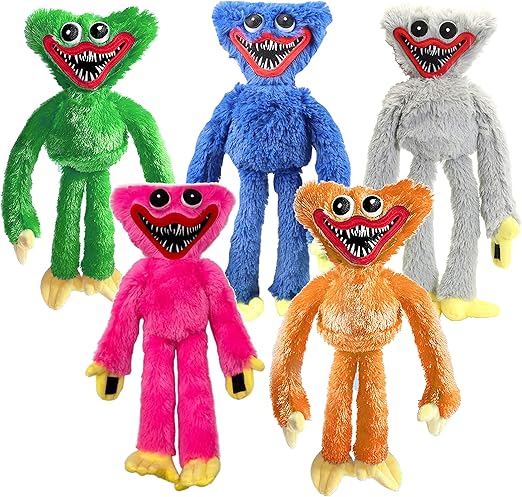 Strike Iron Huggy Wuggy Poppy Playtime Stroller Set of 5 Wuggy Plush ...