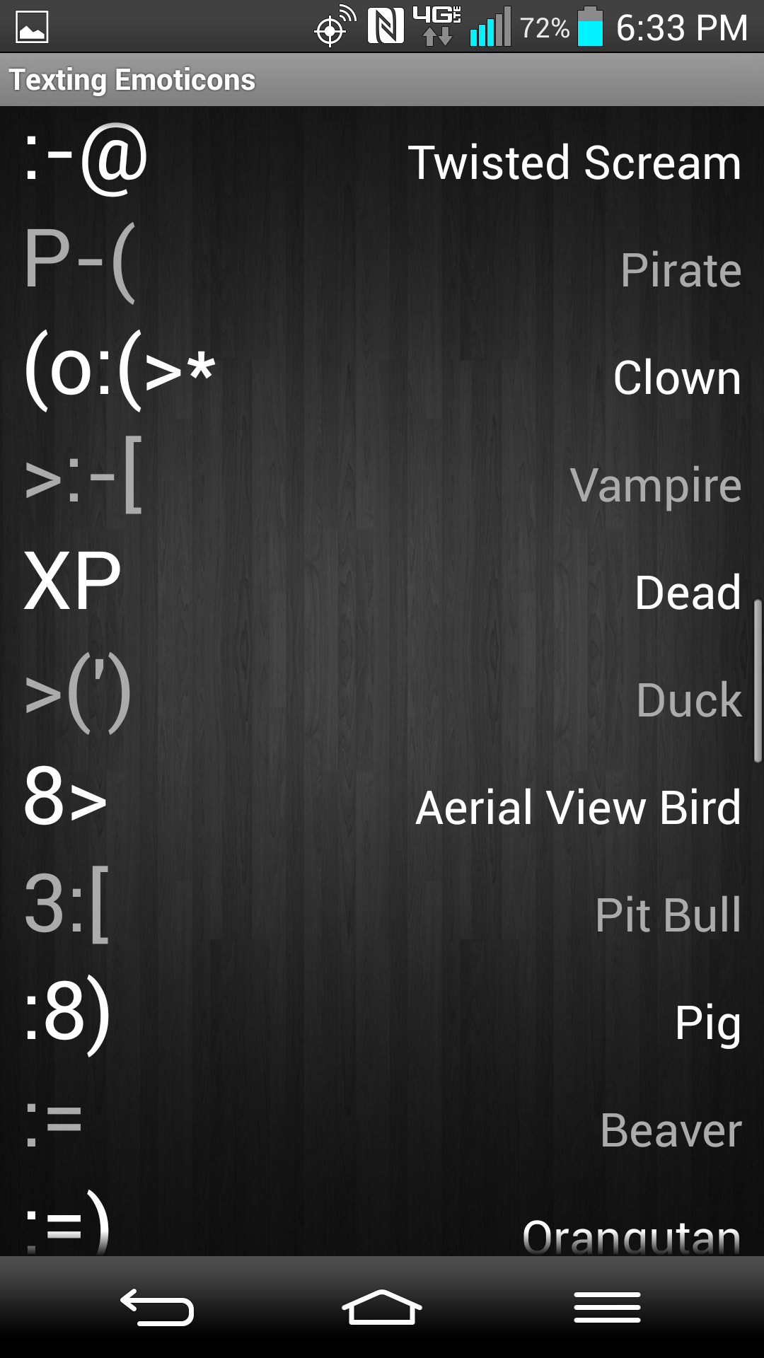 The Emoticon App =) - App on Amazon Appstore