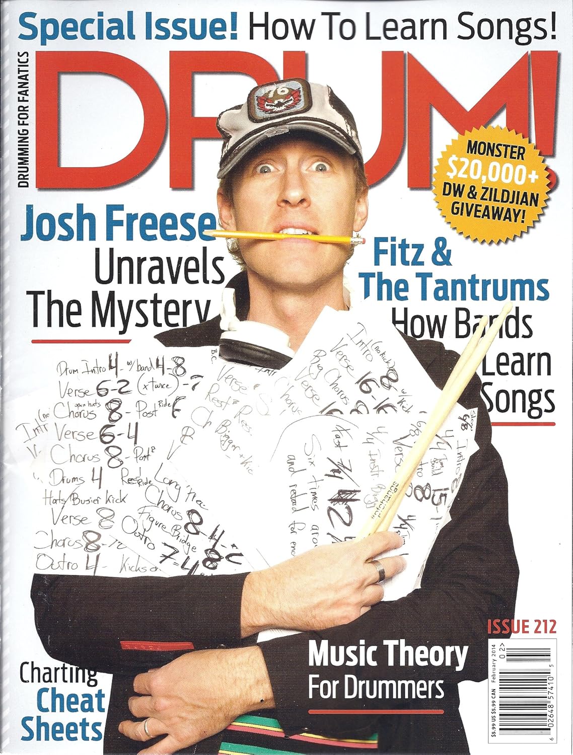 Drum (February 2014 - Issue 212 - Josh Freese Cover): Andy Doerschuk ...