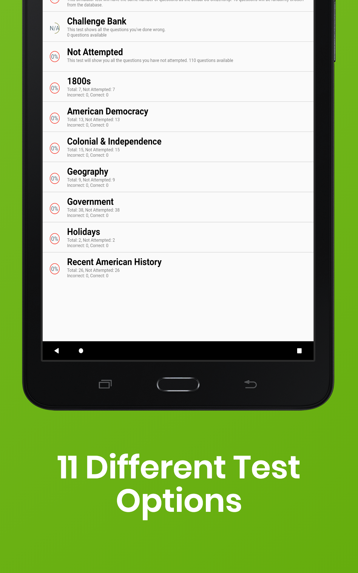 US Citizenship Test Prep - App on Amazon Appstore