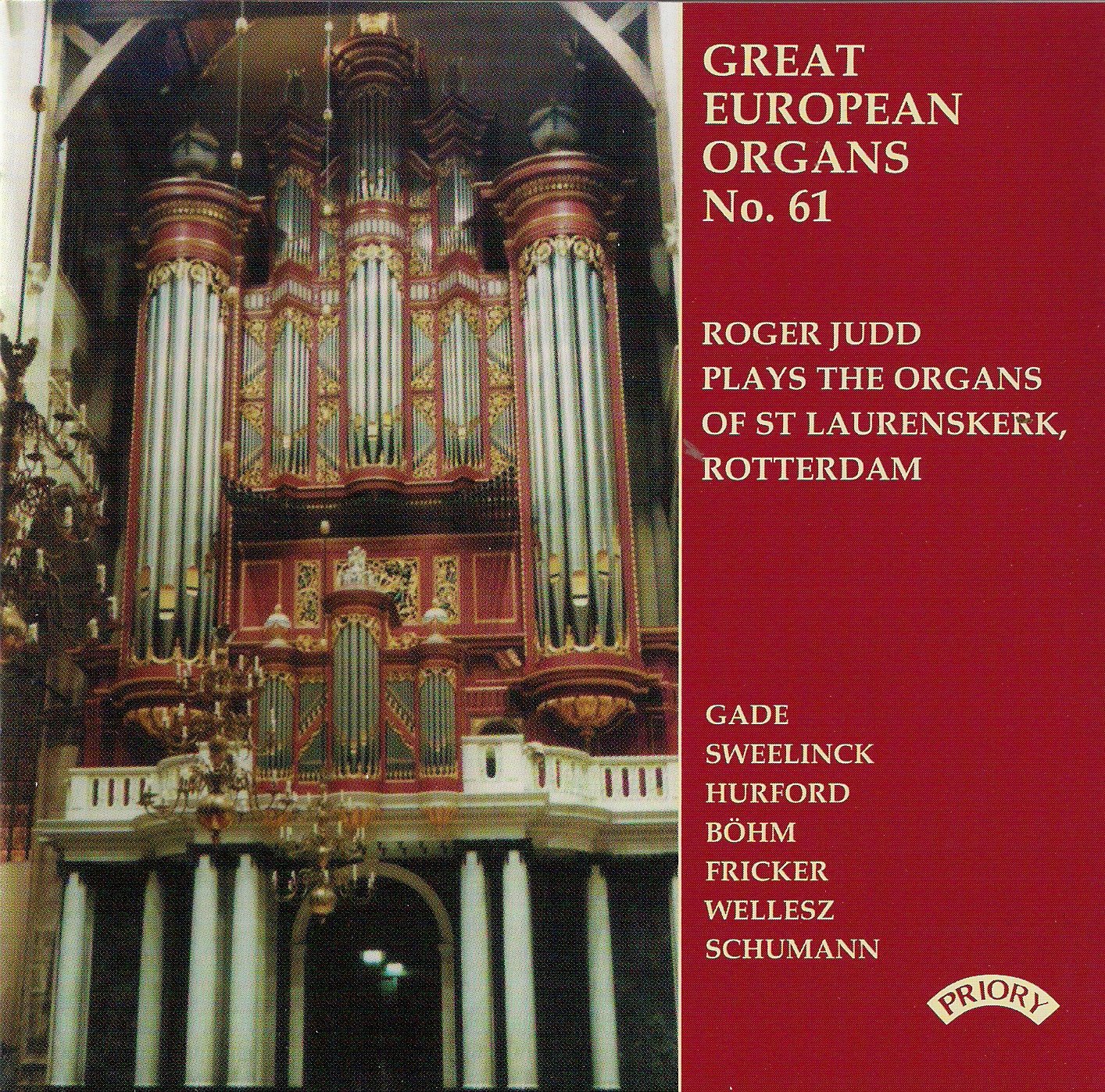 European Organs Vol.61 - Judd,Roger, Gade, Sweelinck, Hurford: Amazon ...