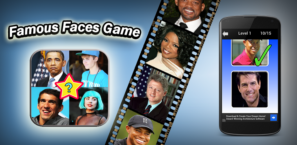 Famous Faces - Celebrity Quiz:Amazon.com:Appstore for Android