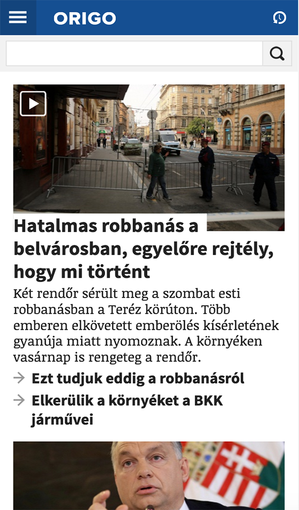 ORIGO - Origo.hu - Hungary News - App on Amazon Appstore