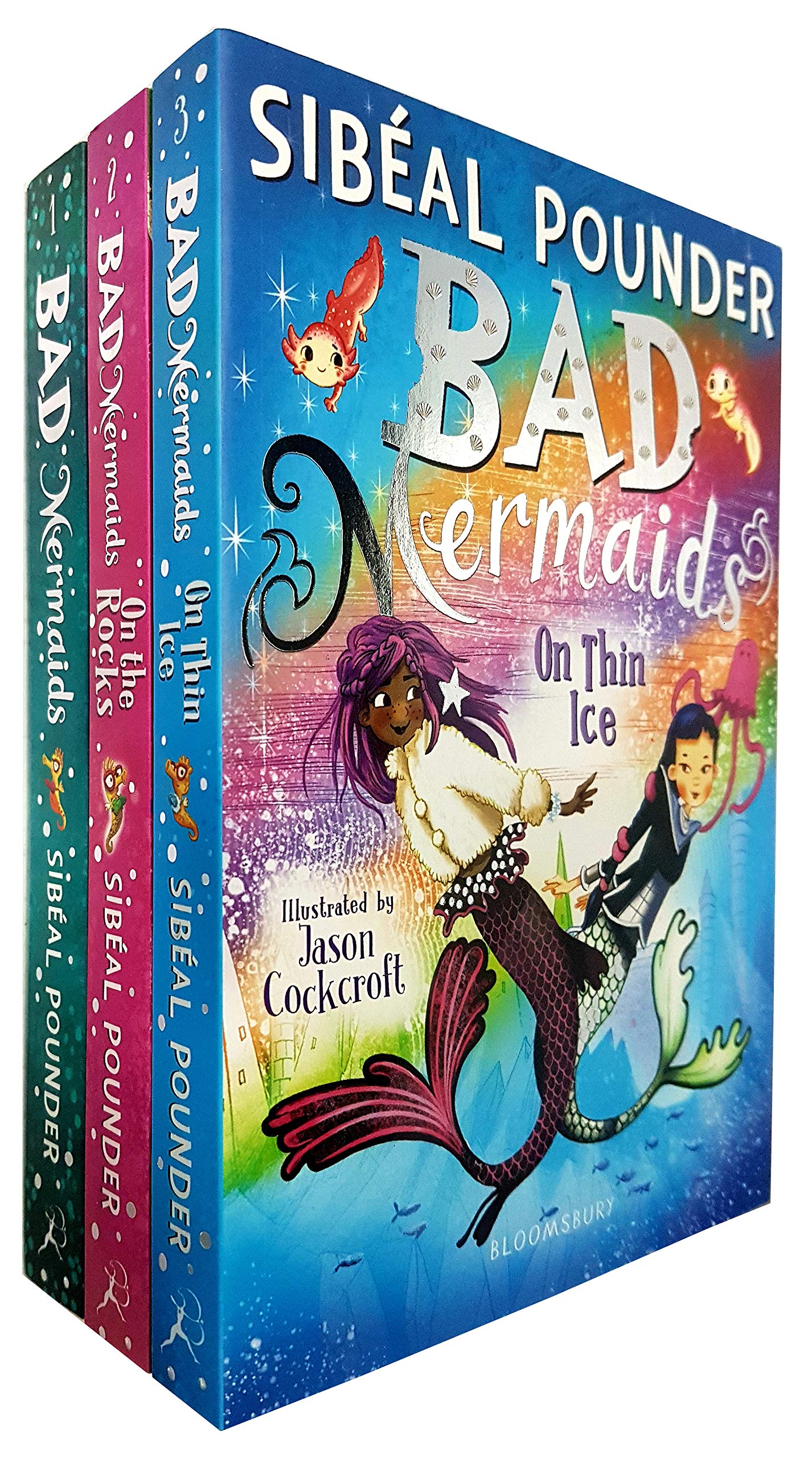 Buy Bad Mermaids 3 Books Collection Set Pack By Sibeal Pounder (Bad ...