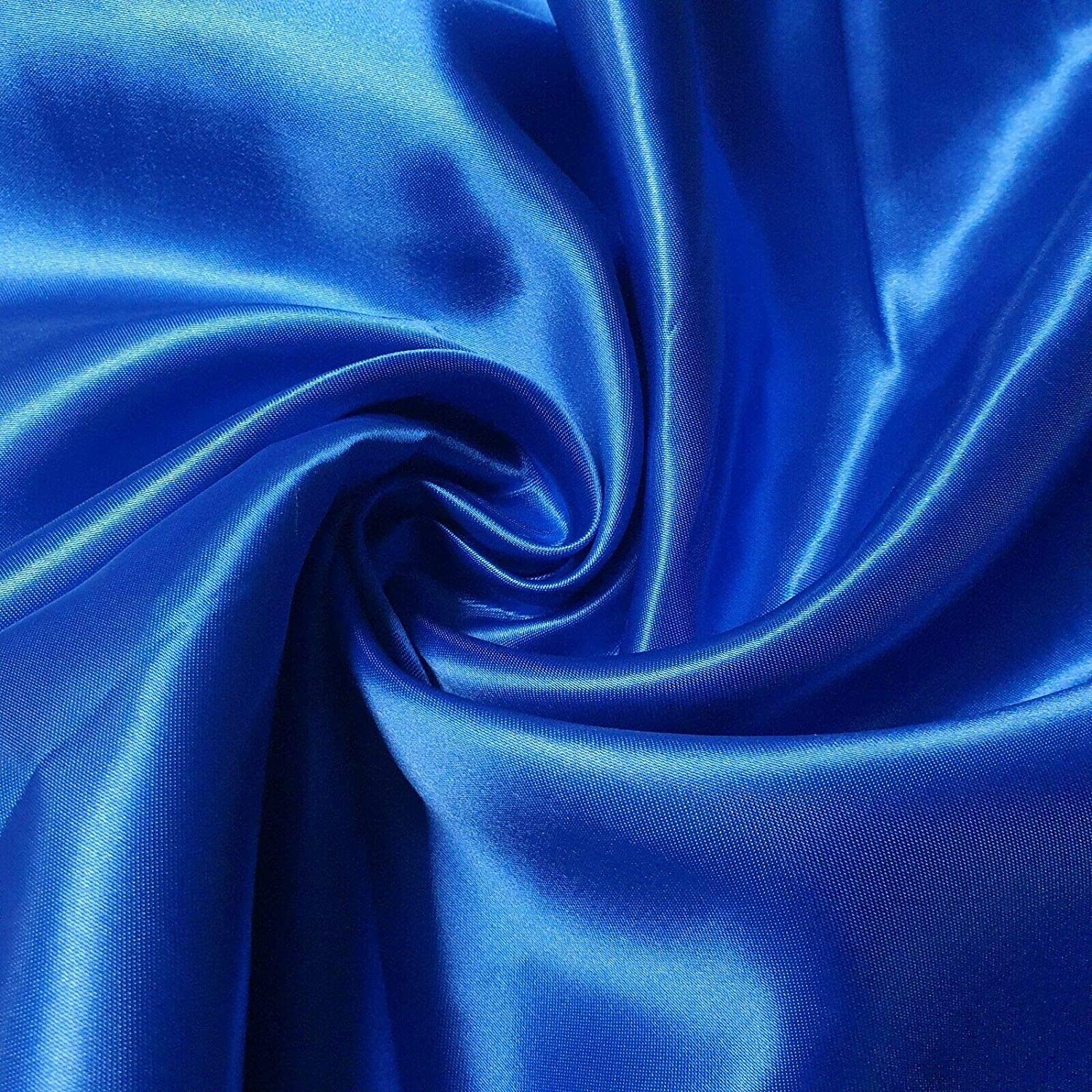 EP 100% Polyester/Poly Silk Silky Satin Fabric, Dressmaking, Wedding ...