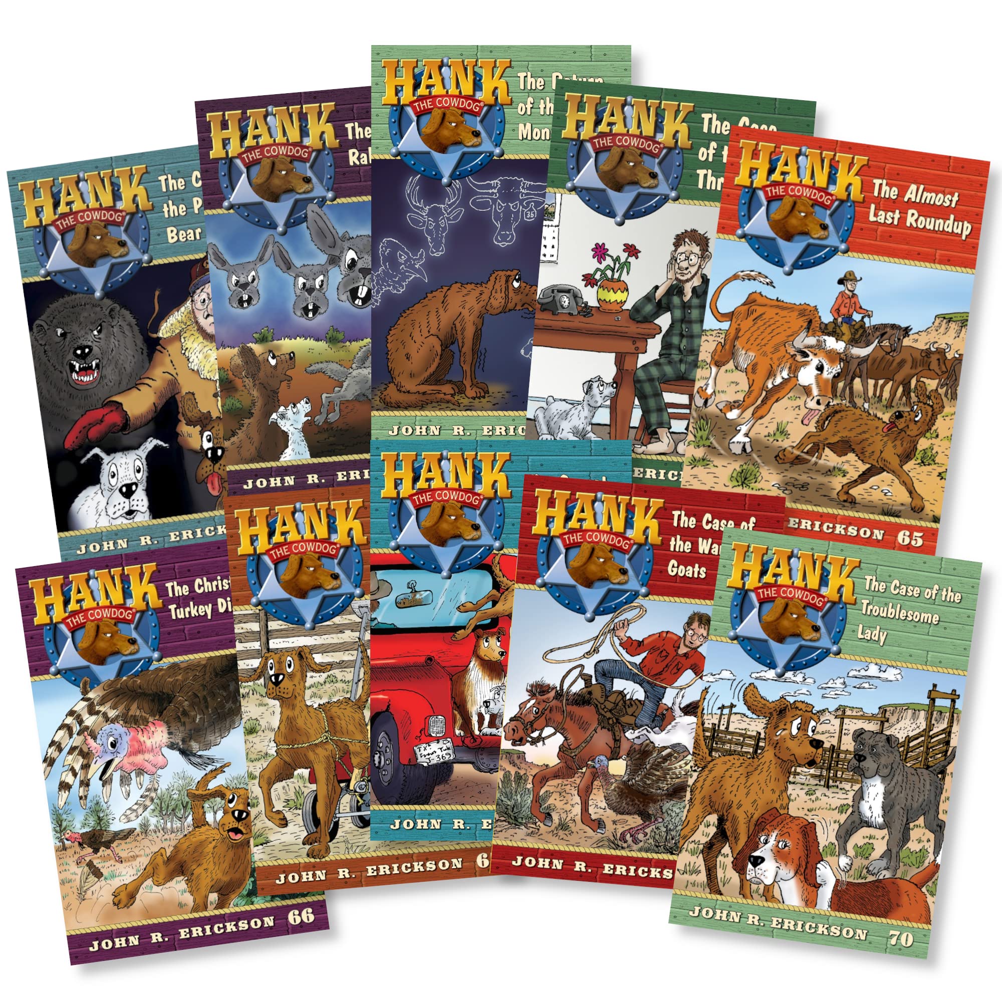 Hank the Cowdog Series (Paperback Books 61-70) - Collection of 10 ...