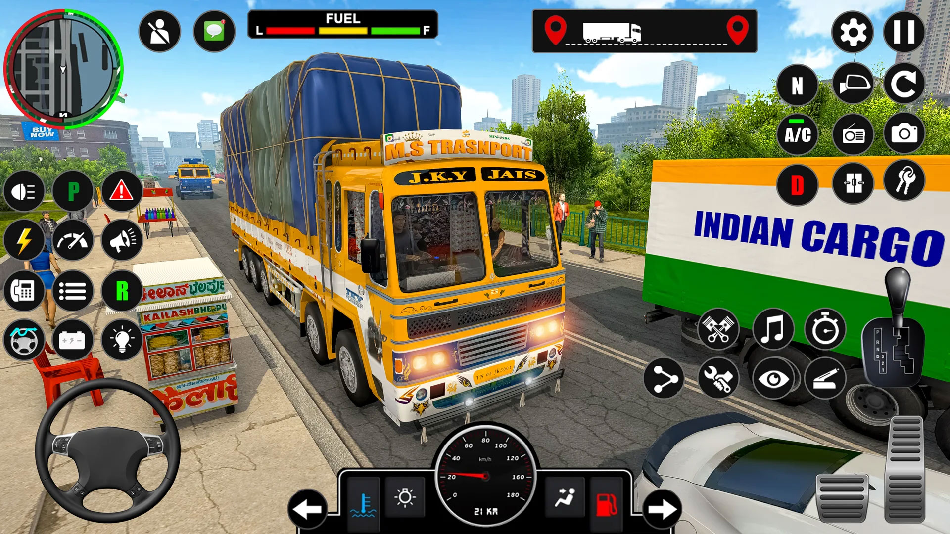Indian Cargo Truck Driving Simulator Games Top Free Uphill Transporter Truck Driver Games - App ...