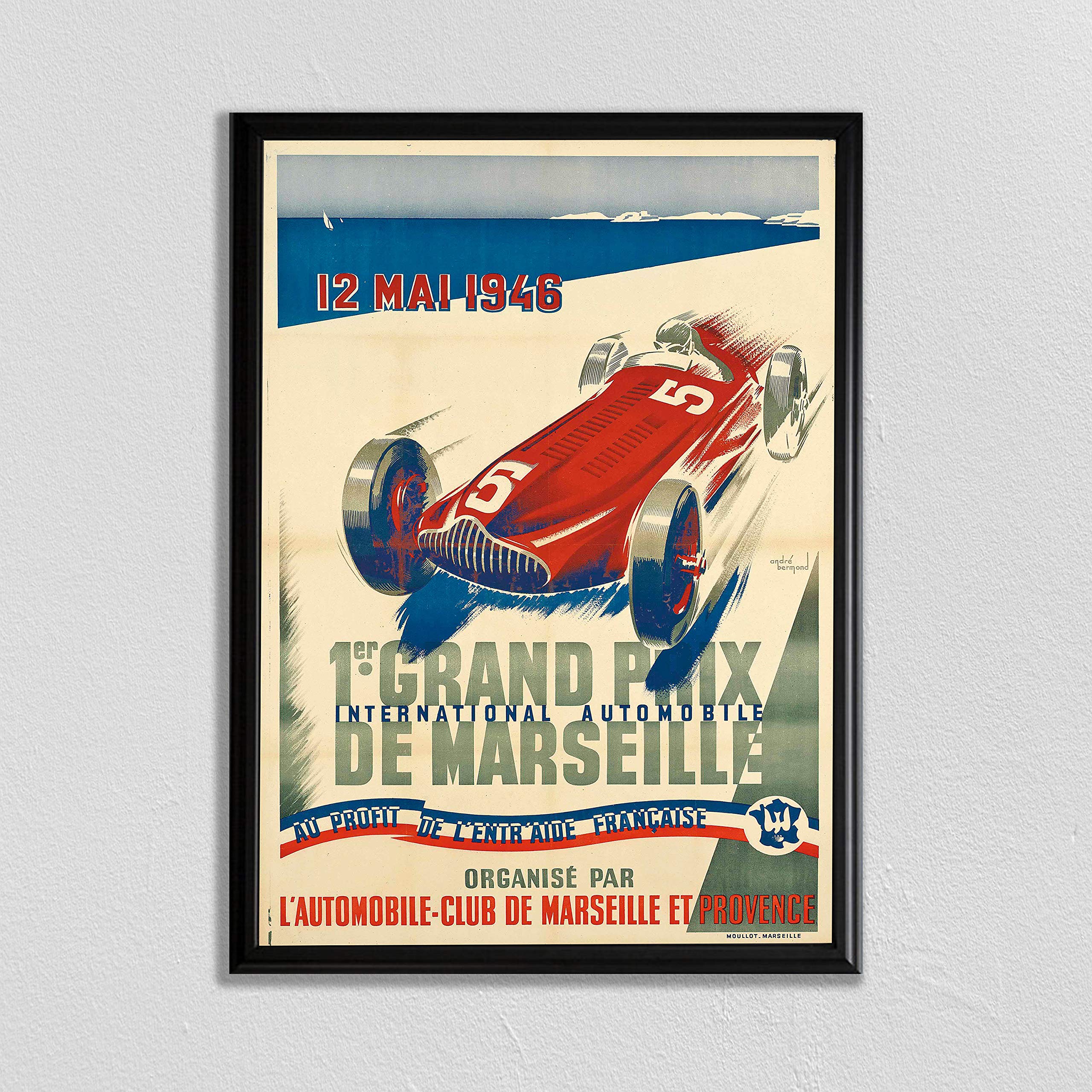 Porsche Poster F1 Racing Poster Ferrari Poster Monaco Grand Prix ...