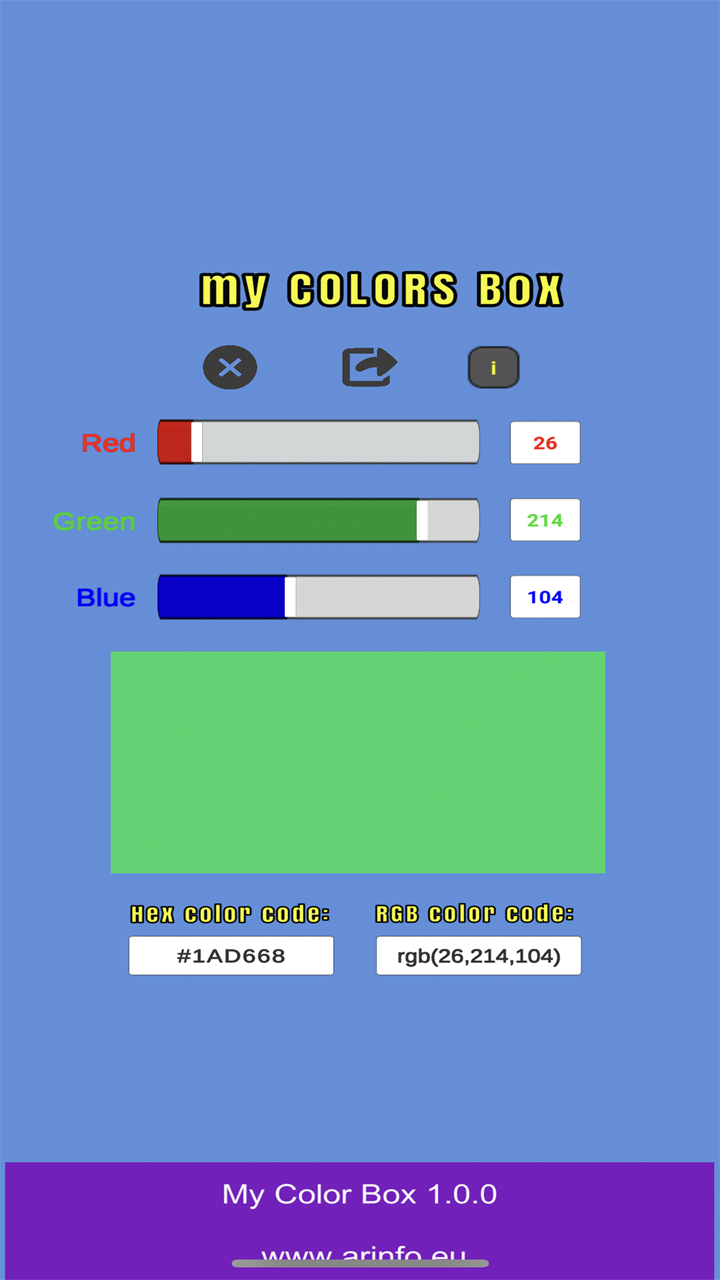 My Colors Box - App on Amazon Appstore