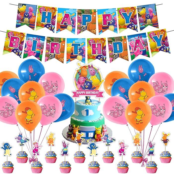 Buy Cute Backyardigans Party Decoraions, Backyardigans Theme Birthday ...
