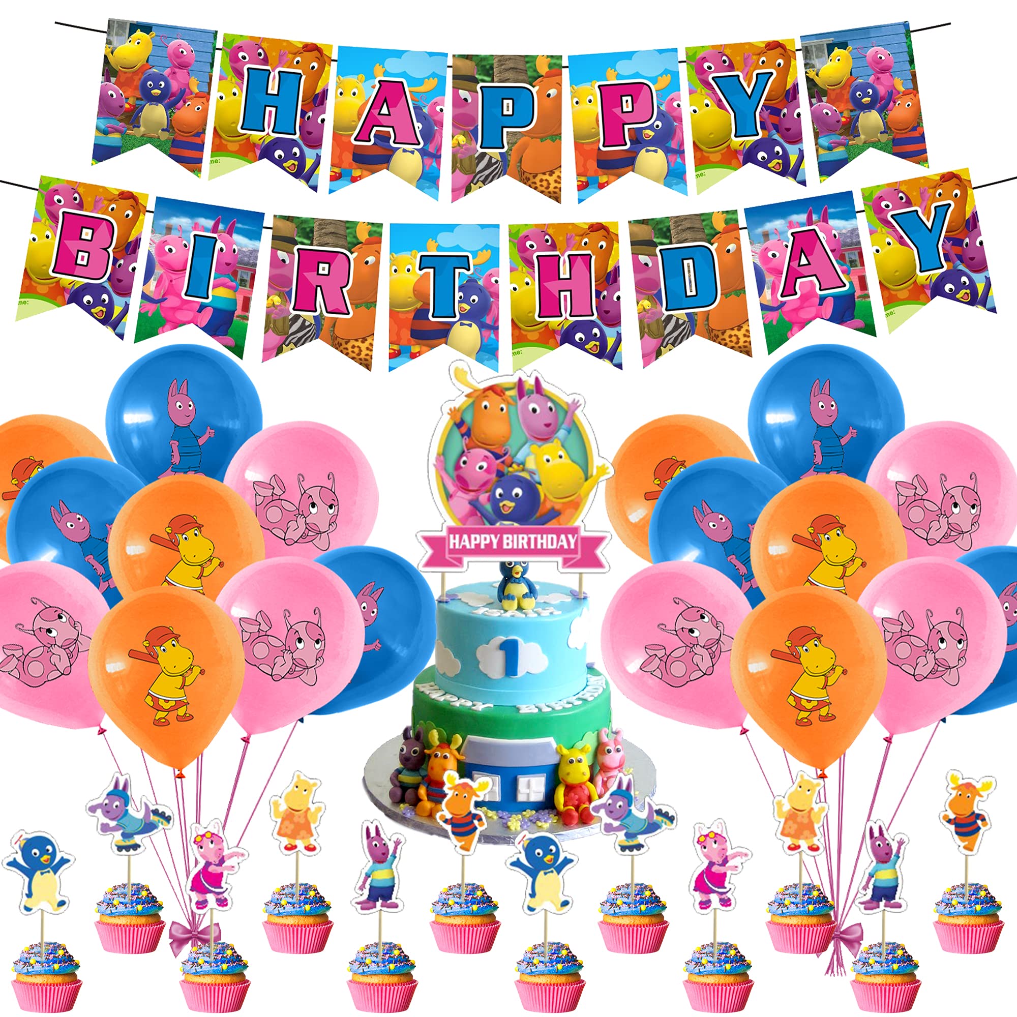 Cute Backyardigans Party Decoraions Backyardigans Theme Birthday Party ...