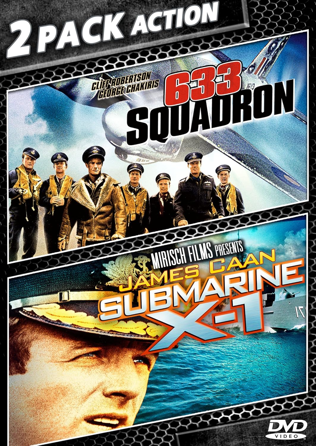 633 Squadron/Submarine X 1 [DVD] [1969] [Region 1] [US Import] [NTSC ...