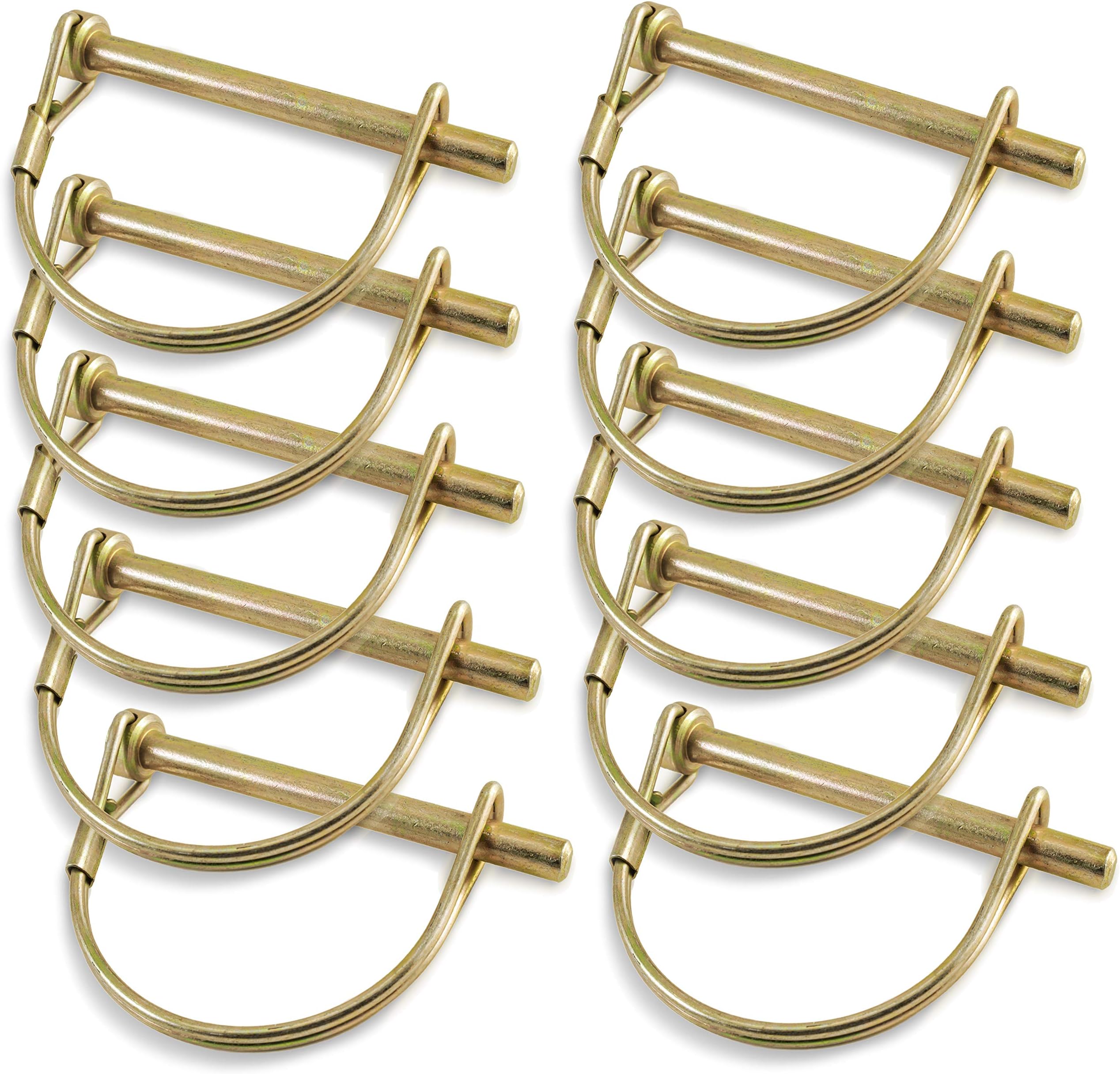 Amazon.com: PTO Square Shaft Locking Pin 1/4" x 2-1/4" (Pack of 10 ...