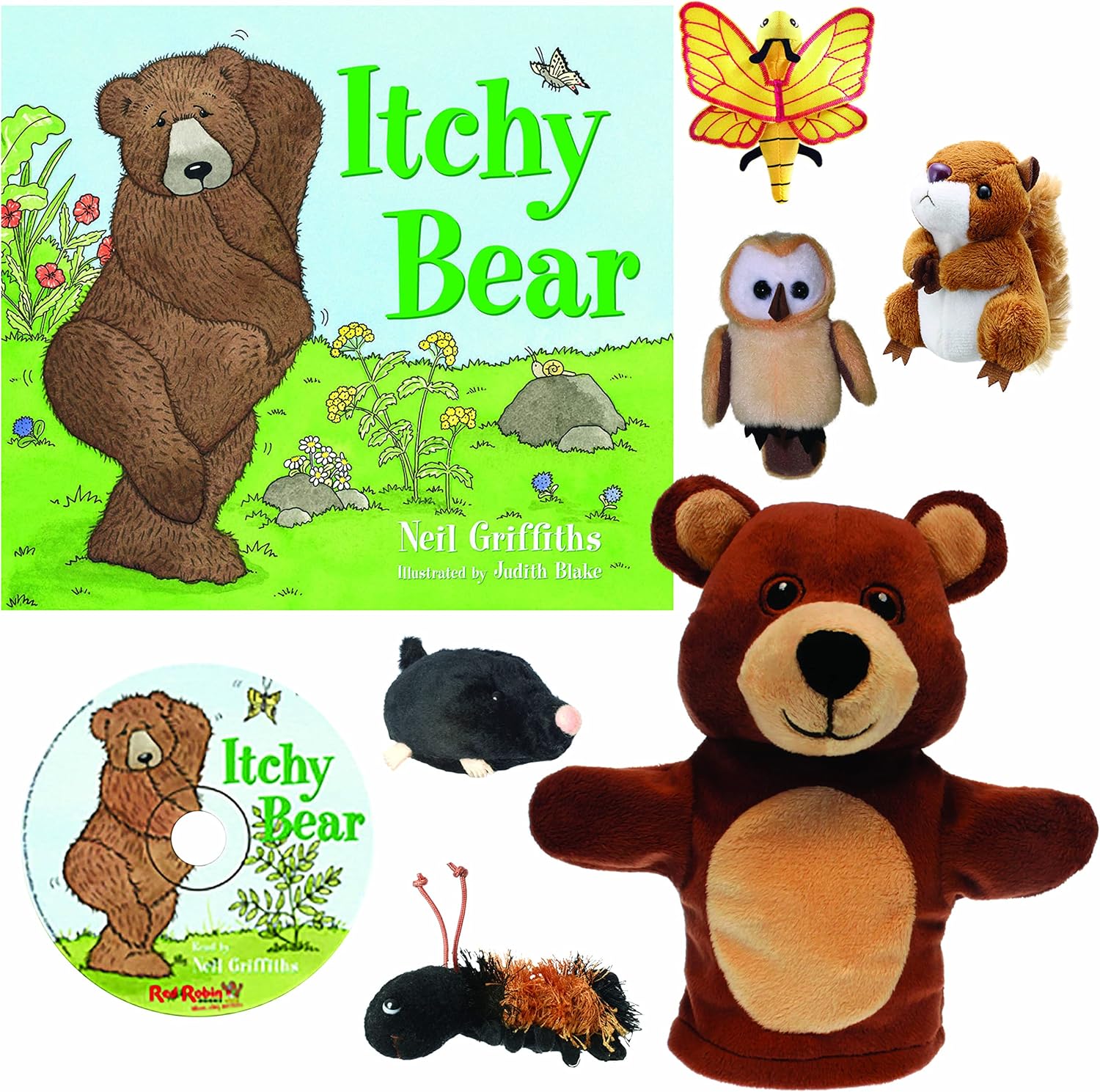 Amazon.com: Itchy Bear Story Telling Set : Toys & Games