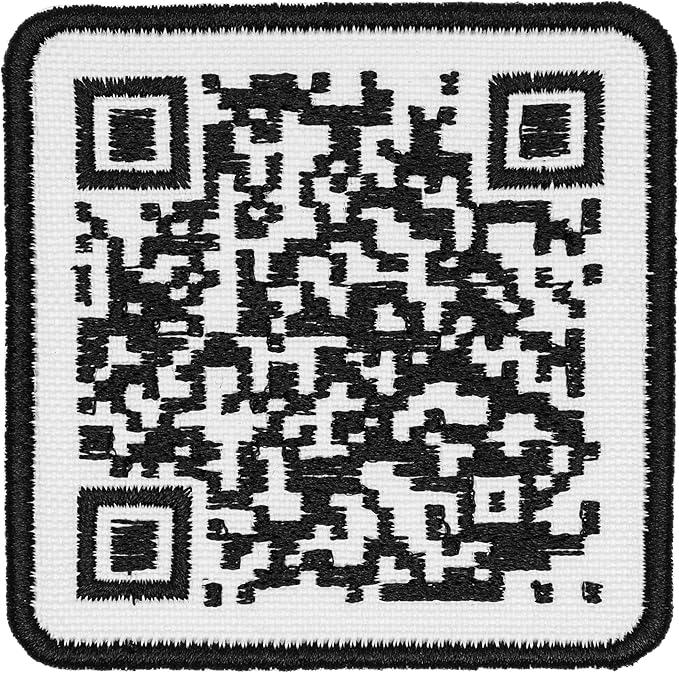 Amazon.com: SHEVRONS QR-Code Tactical Funny Morale Patch for Hats ...