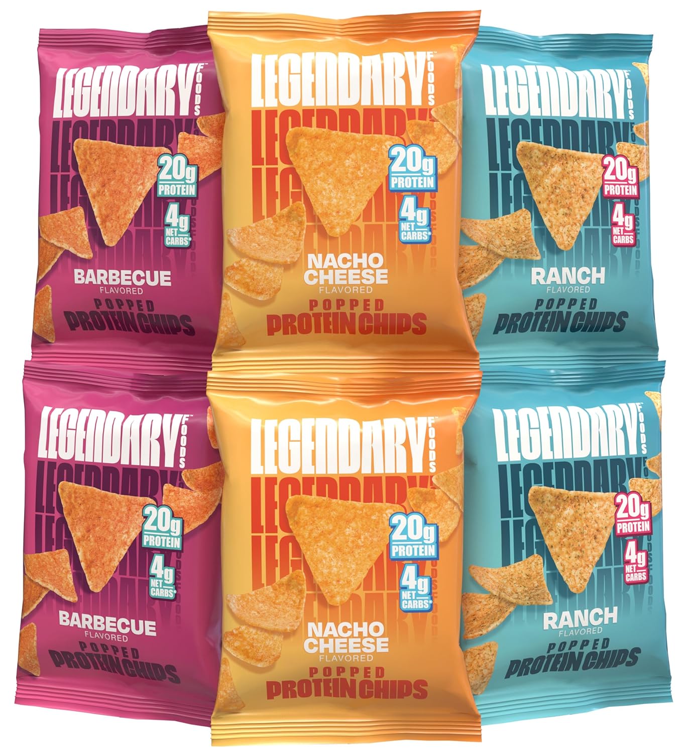 Amazon.com : Legendary Foods High Protein Snack Variety Pack - Nacho ...