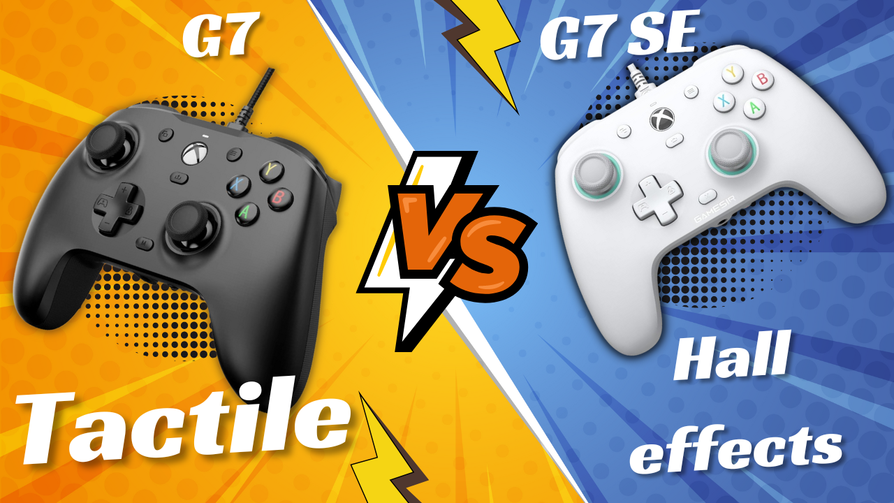 Watch Gamesir G7 SE Comparison To Gamesir G7. on Amazon Live