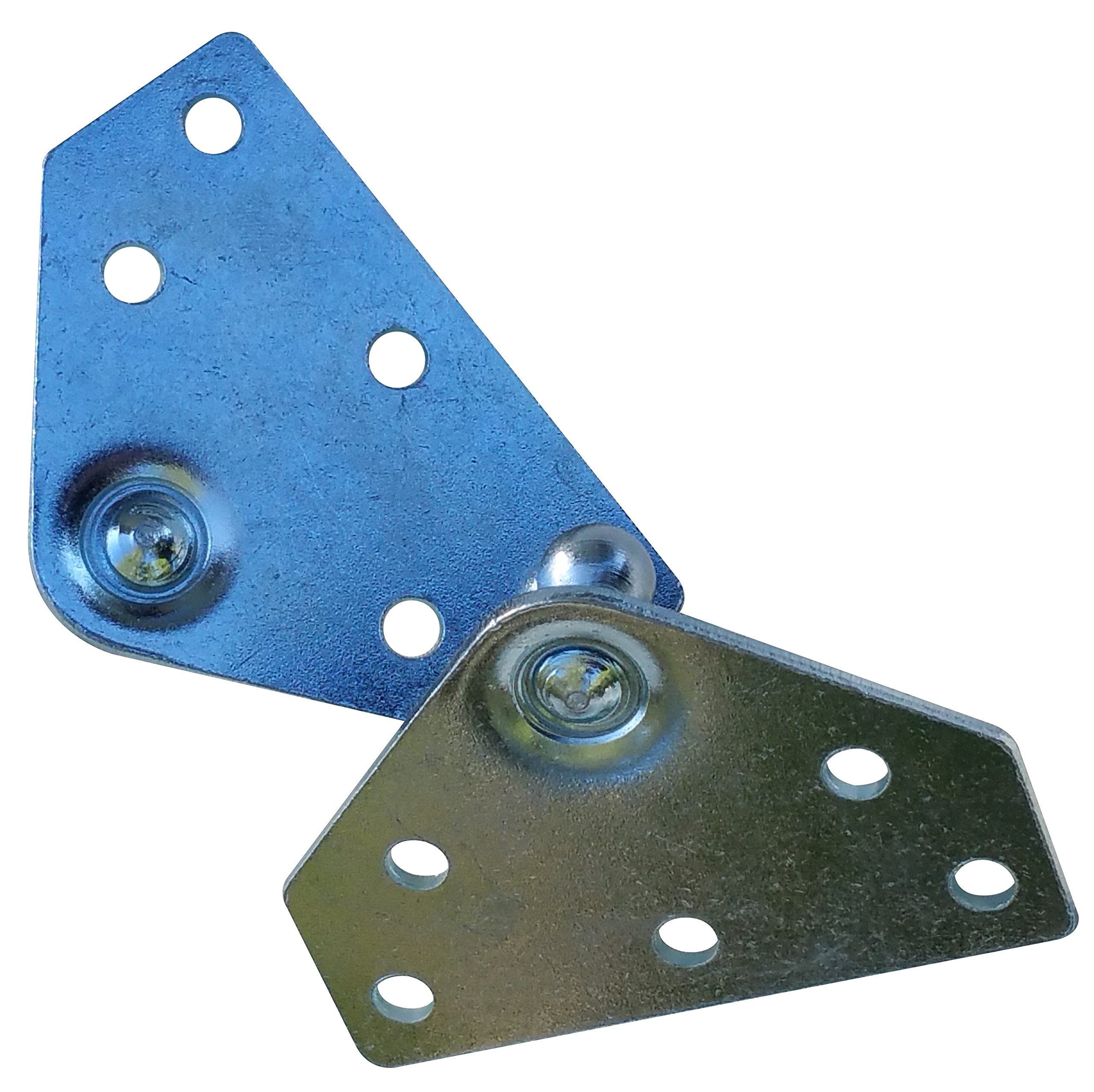 Snapklik.com : Large Flat Lift Support Bracket - Zinc Plated 14 Gauge ...