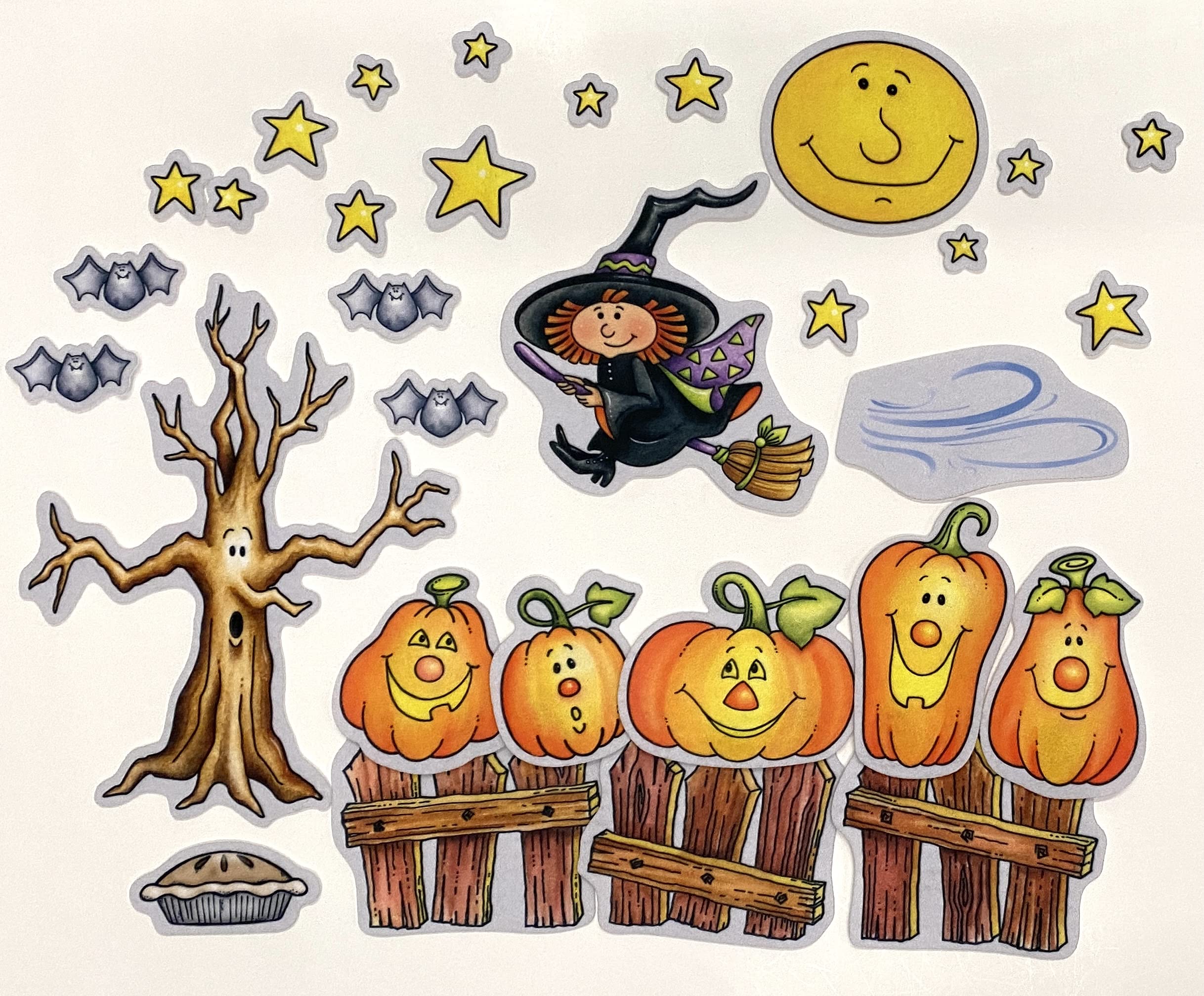 Snapklik.com : Five Little Pumpkins 28 PC Felt Flannel Board Set PRECUT