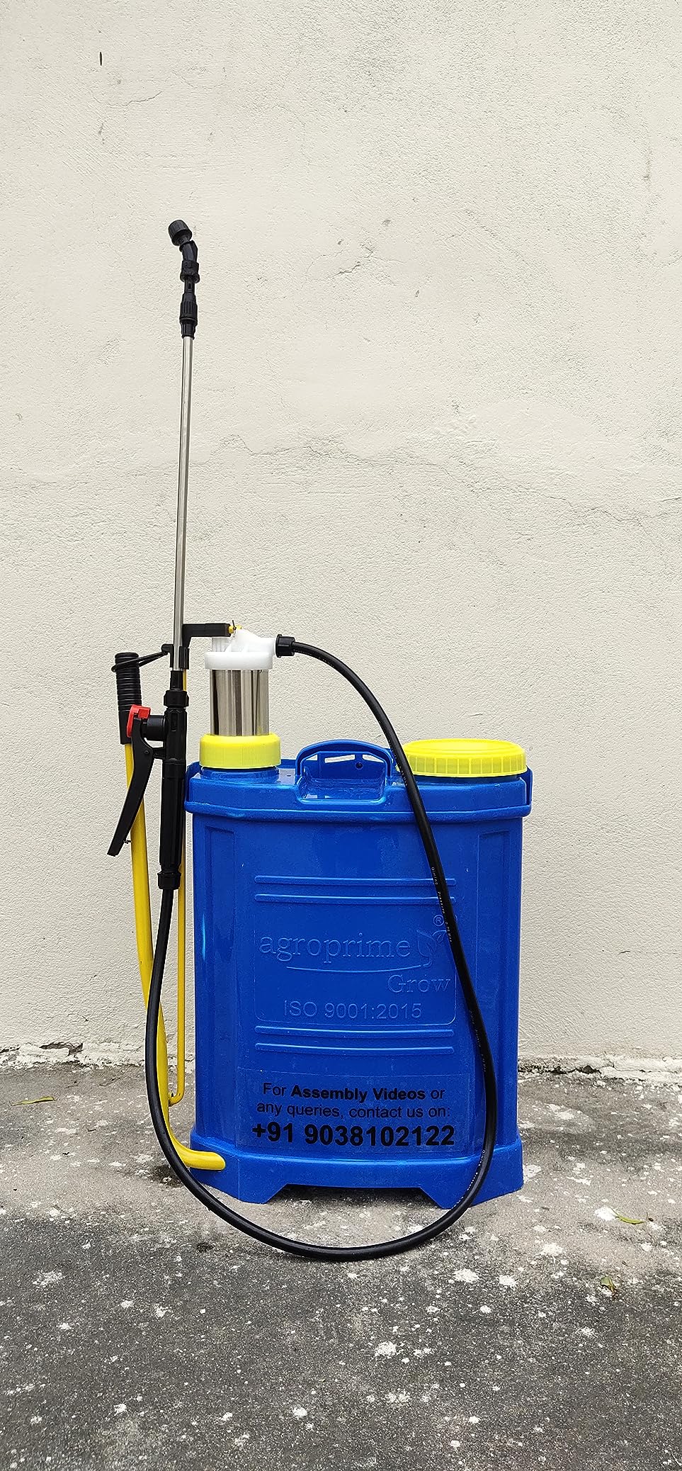 Agroprime Manual Agriculture Sprayer Pump 16 Litre Tank with Back ...