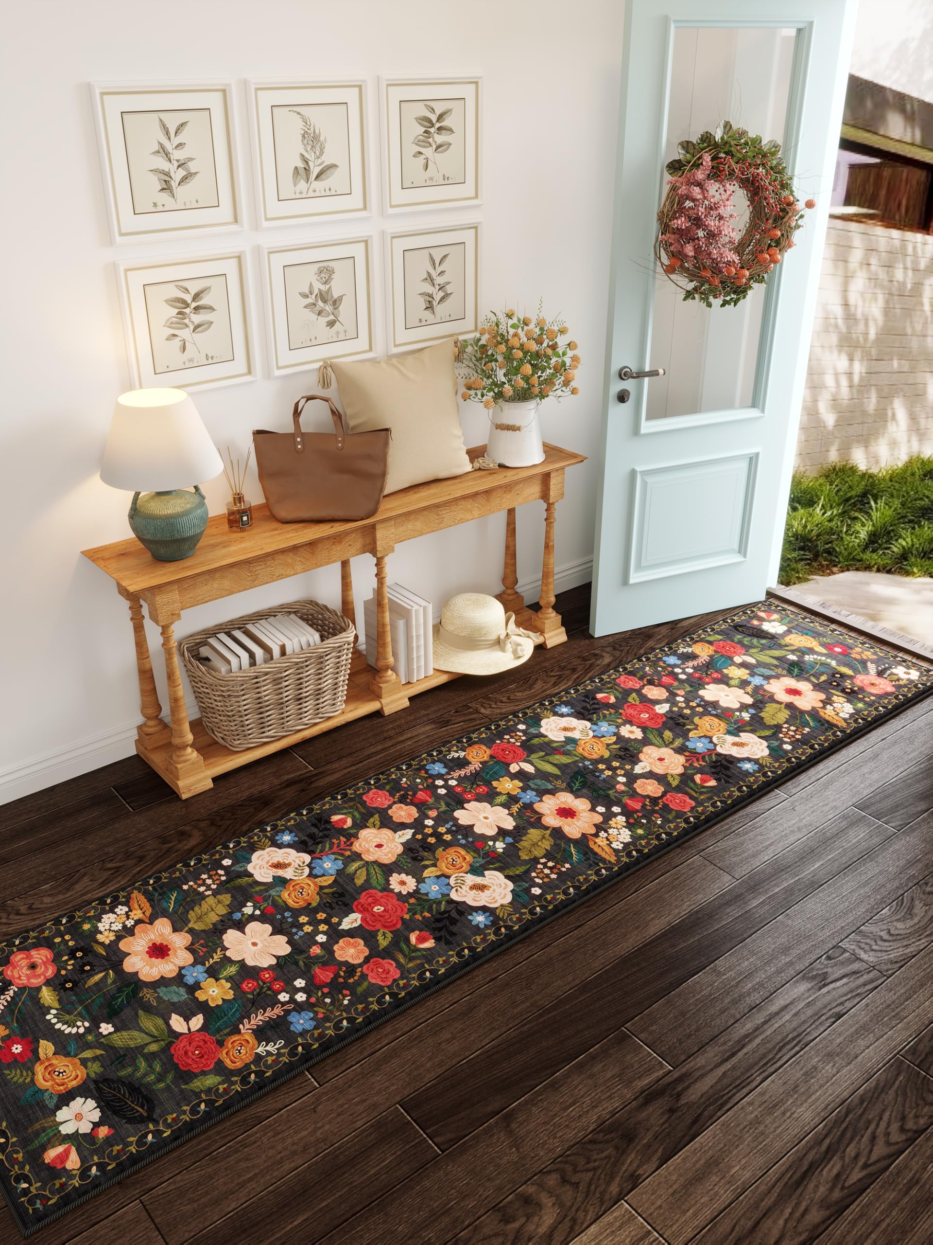 Amazon.com: Rugcomf Runners for Hallways Kitchen Runner Rug Non Slip 2 ...