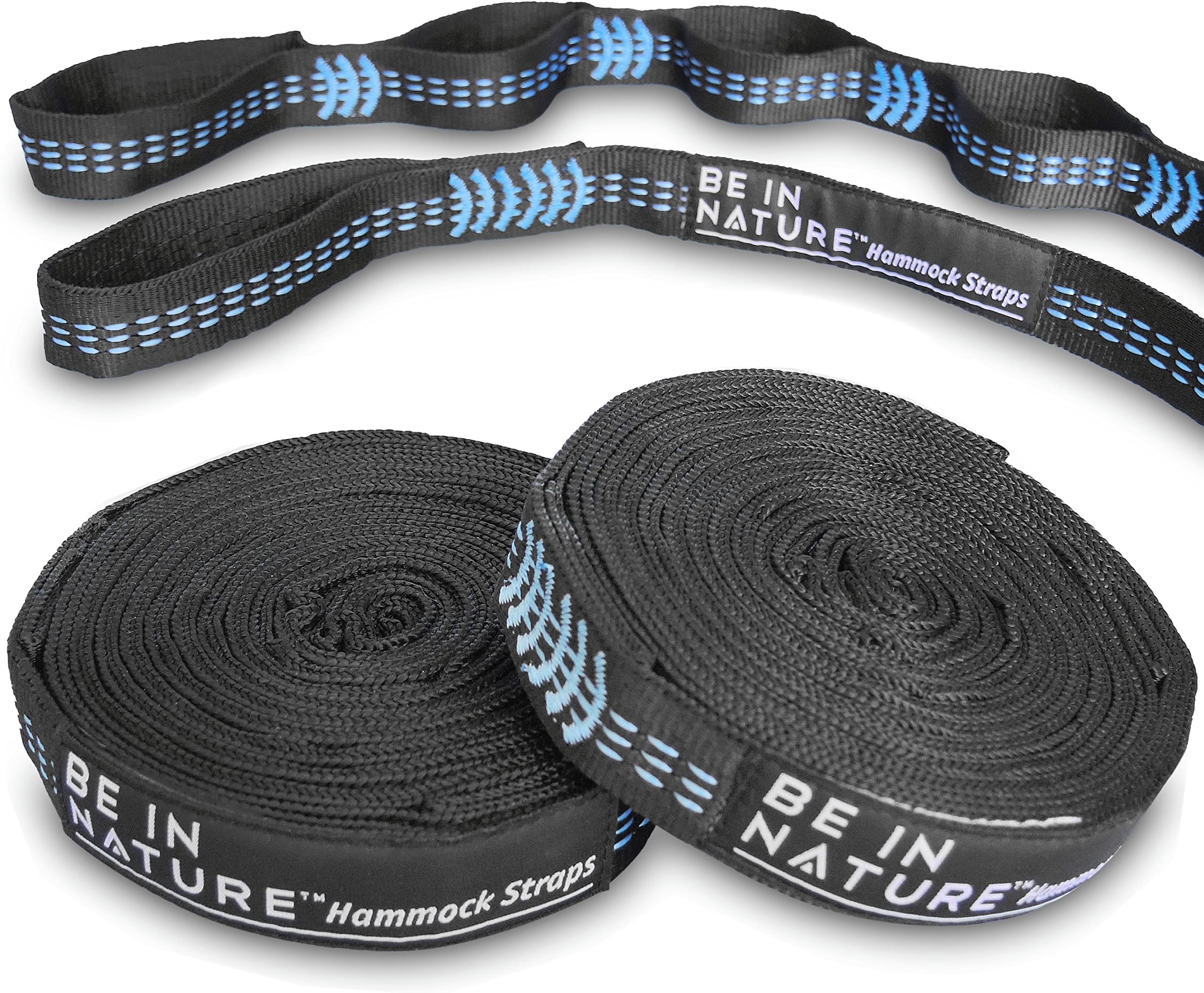 Hanging Straps Hammock Tree Straps - 20ft Combined Length, 40 Loops ...