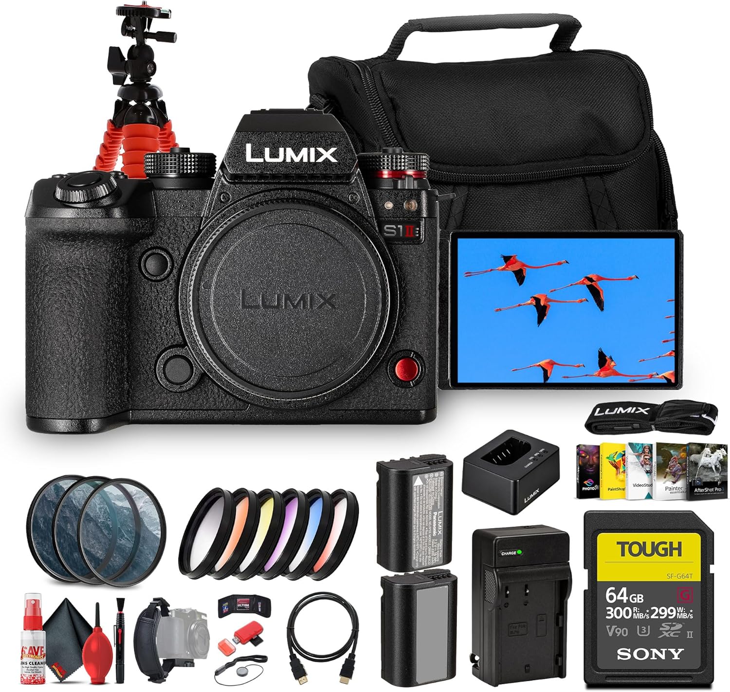Amazon.com : Panasonic LUMIX S1 II Mirrorless Camera | 24.2MP Full ...