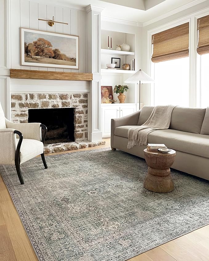 Amazon.com: Loloi Chris Loves Julia Jules Collection JUL-08 Emerald ...