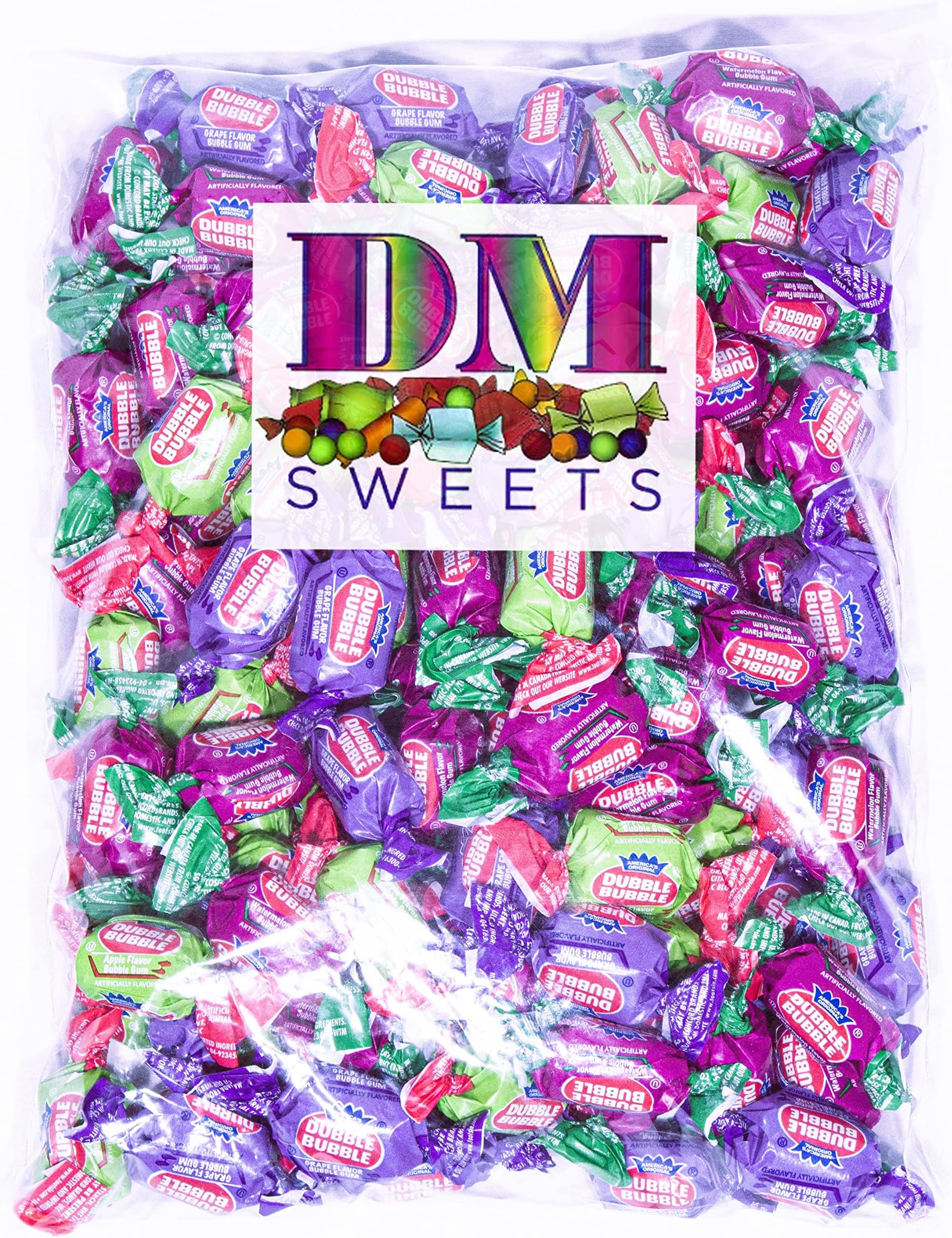 Amazon.com : Albert's SUPER SIZE BIG BOL Candy Bubble Gum 48 count ...