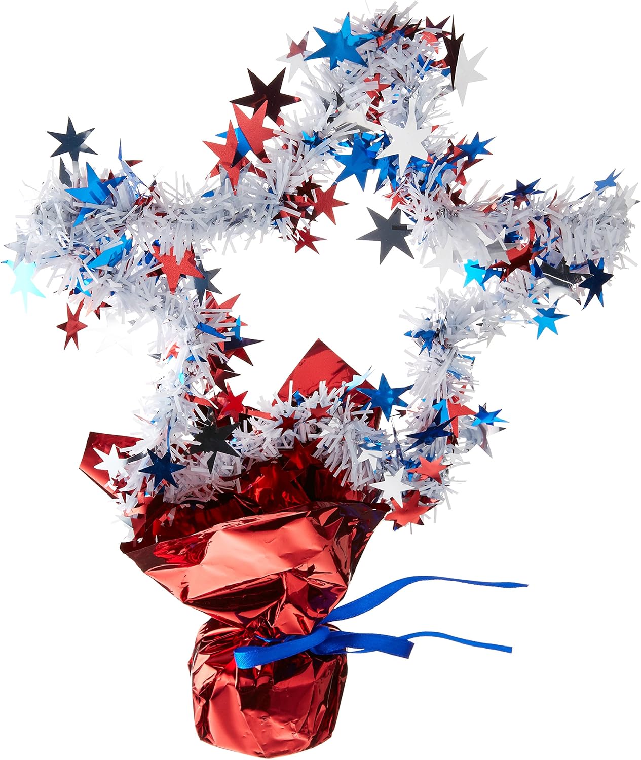 Amazon.com: Beistle Star Gleam 'N Shape Centerpiece : Home & Kitchen