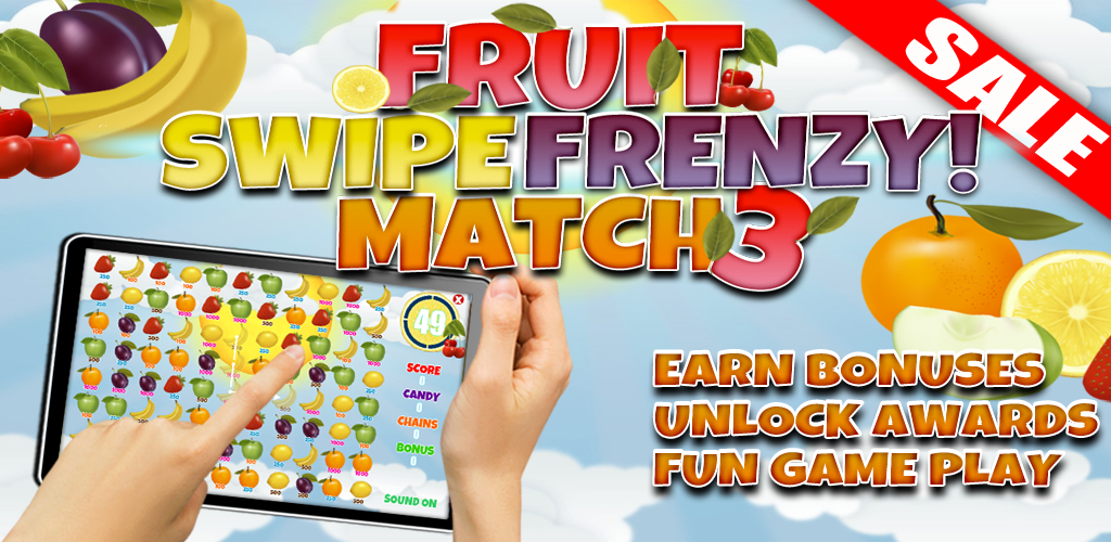 Fruit Swipe Frenzy Match 3 Puzzle Game (Kindle HD Edition):Amazon.co.uk ...