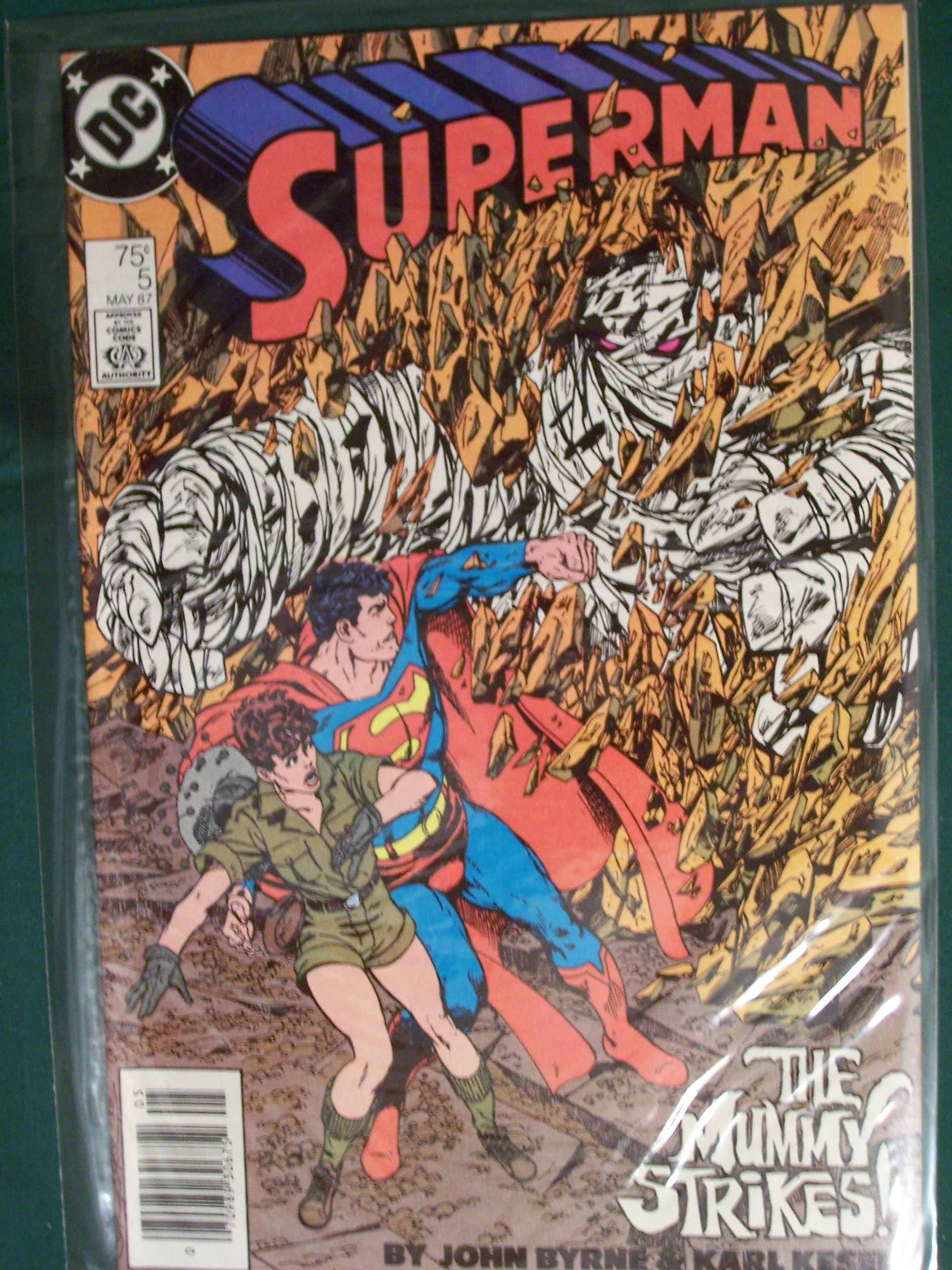 Amazon.com: Superman The Mummy Strikes (#5 May 1987) (Superman, 5 ...