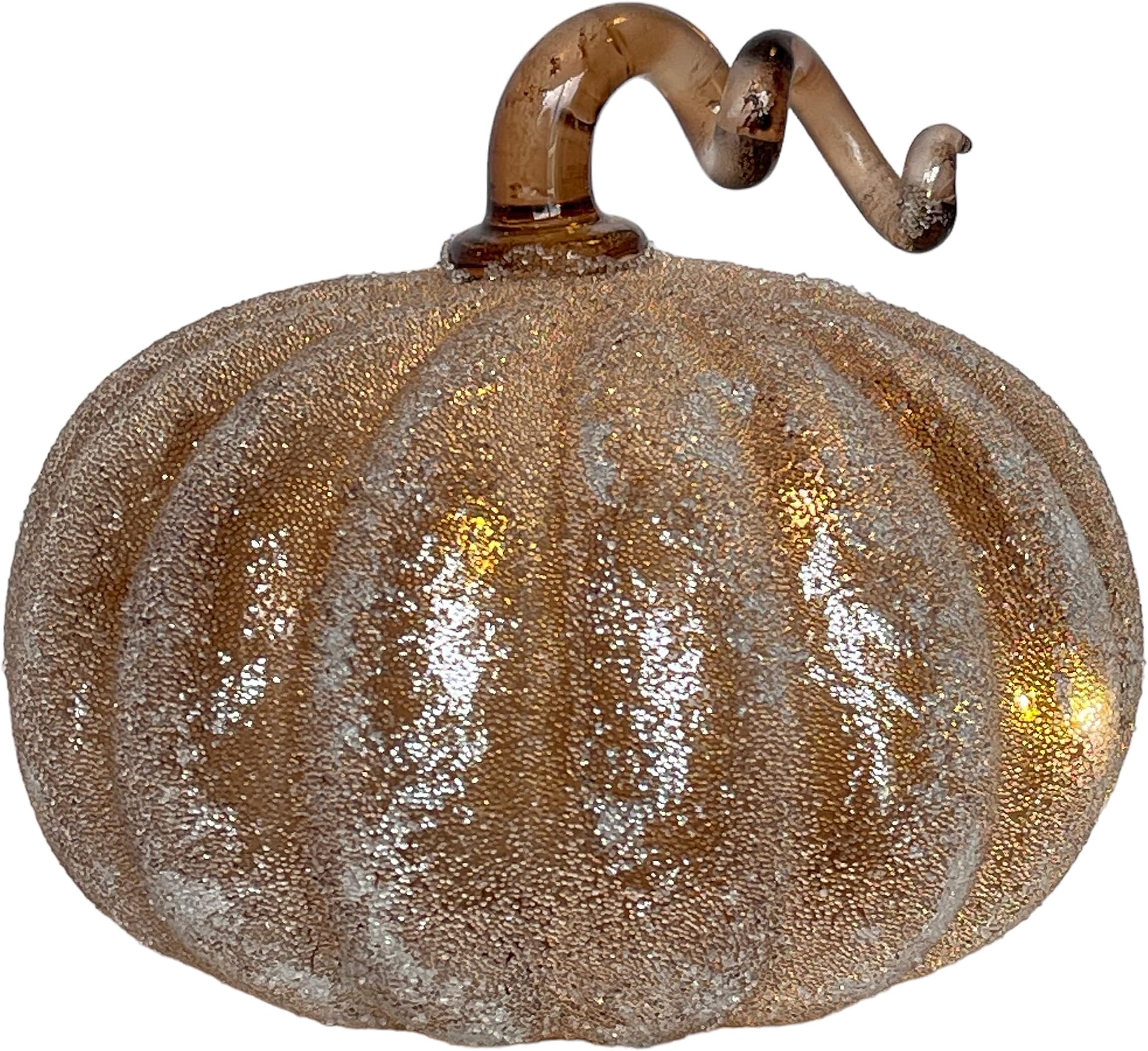 Amazon.com : Lights4fun, Inc. Rattan Pumpkin Battery Operated LED Fall ...
