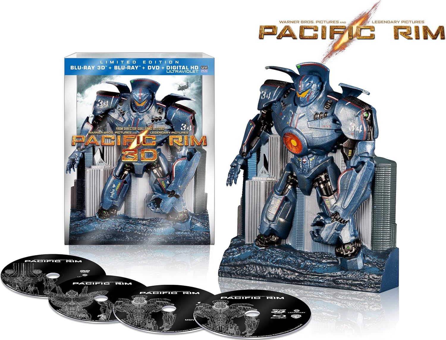 Amazon.fr - Pacific Rim Collector's Edition (Blu-ray 3D + Blu-ray + DVD ...