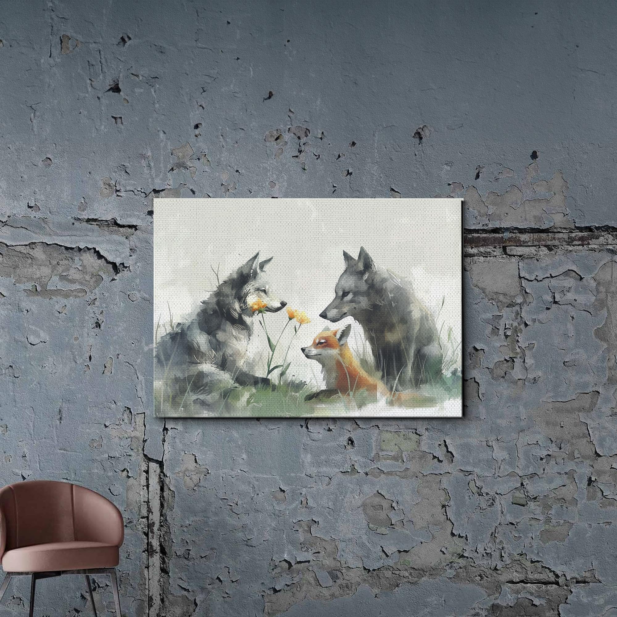 Cute Fox And Wolf The Fox And The Wolf | Story.com