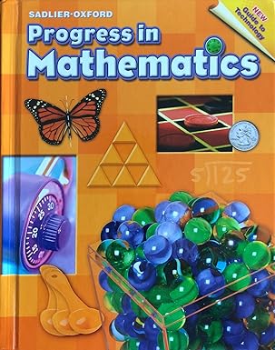 Amazon.com: Progress in Mathematics, Grade 4 Sadlier-Oxford: 9780821536049: sadlier: Books