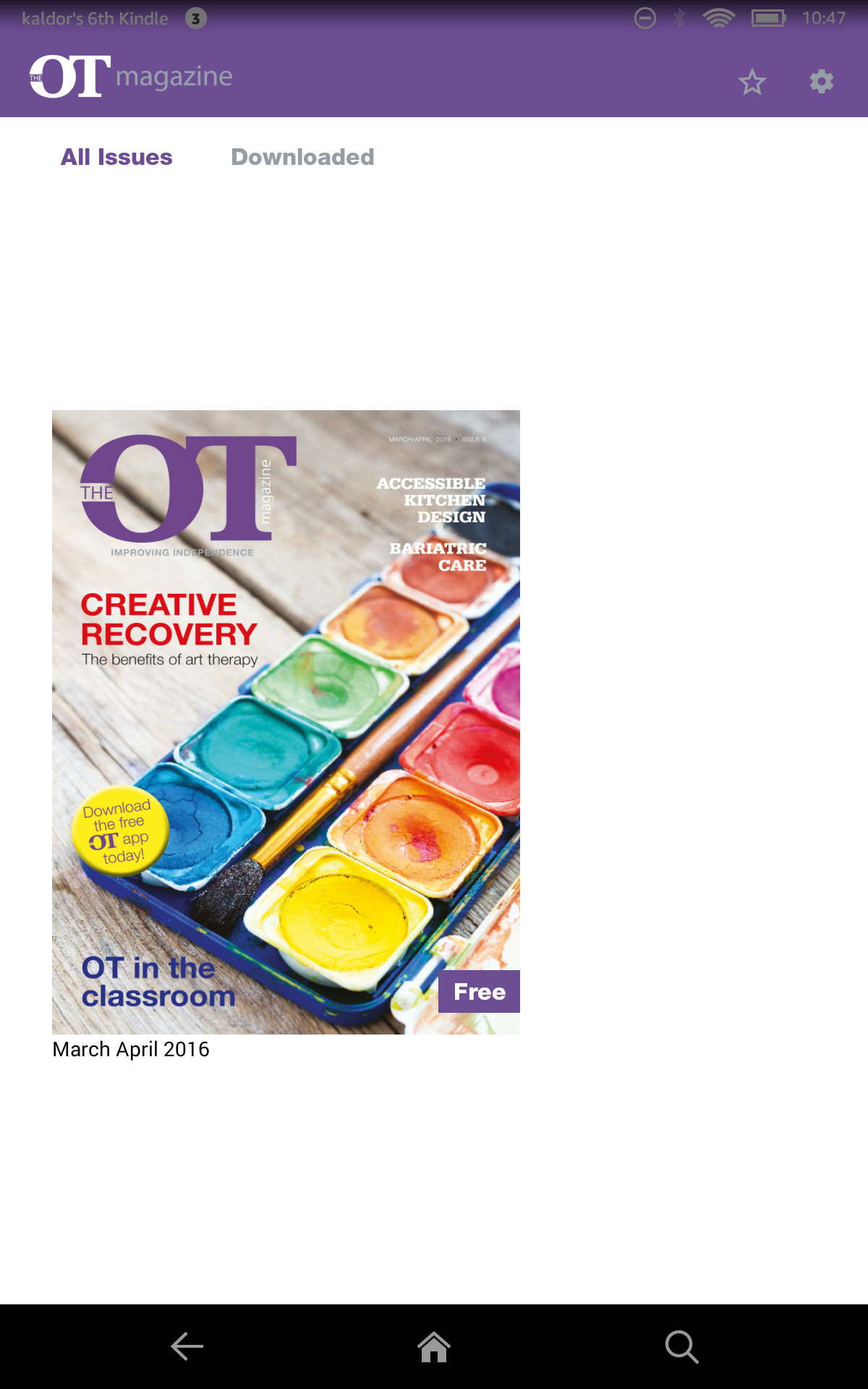The OT Magazine - App on the Amazon Appstore