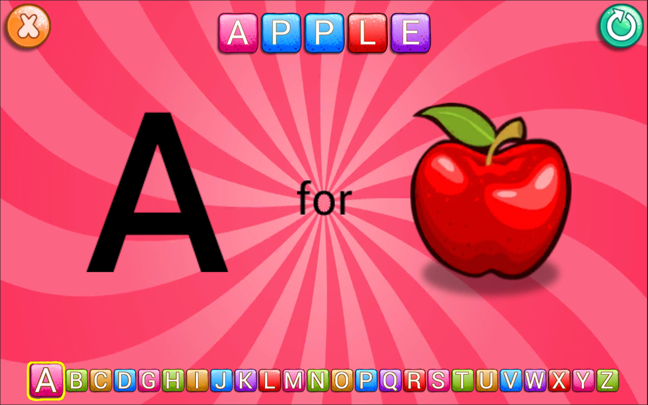 Alphabet Candies : Alphabets learning app for Preschool kids - App on ...