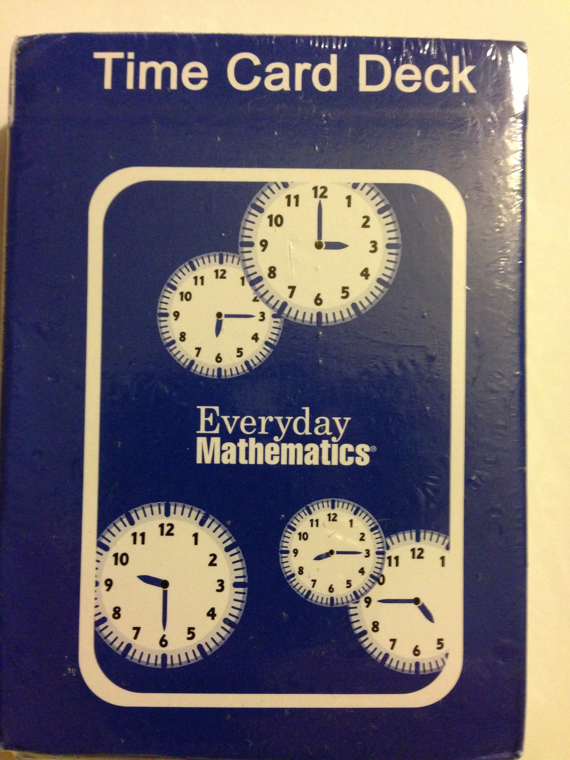 Amazon.com: Everyday Mathematics - Time Card Deck : Toys & Games