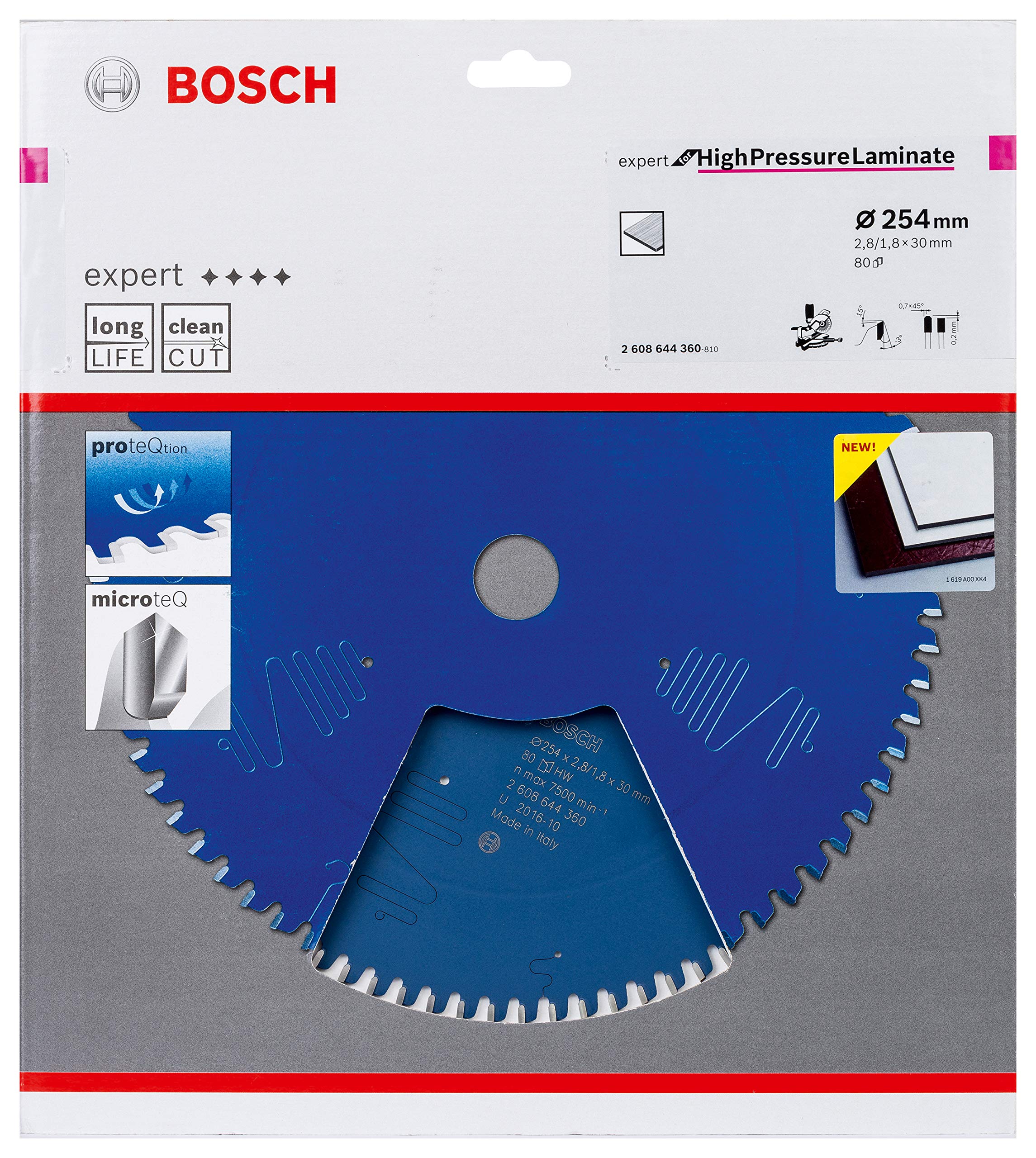 Bosch Professional Circular Saw Blade Expert for High-Pressure Laminate ...