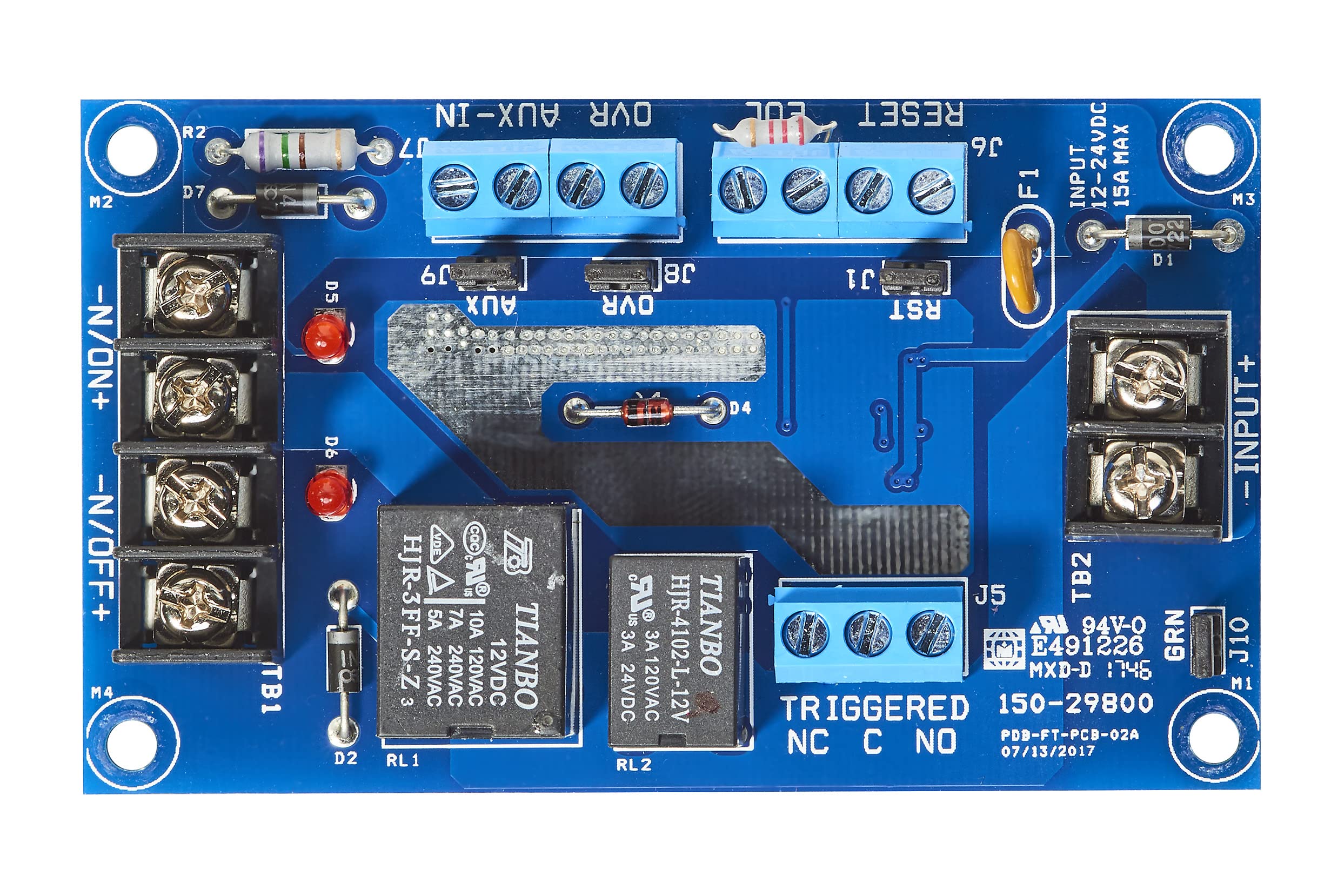 Amazon.com: Securitron PDB-1R Interface Board,Relay Board : Electronics