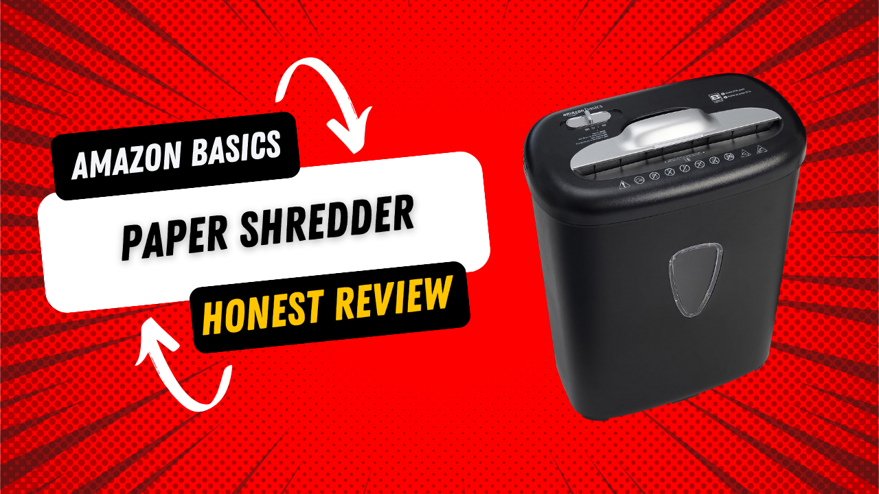 Watch An HONEST Review of the Amazon Paper Shredder on Amazon Live