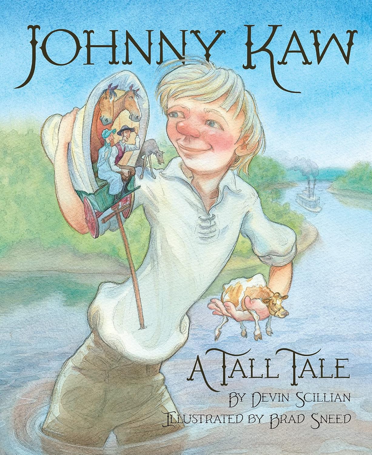 Amazon | Johnny Kaw: A Tall Tale | Scillian, Devin, Sneed, Brad ...