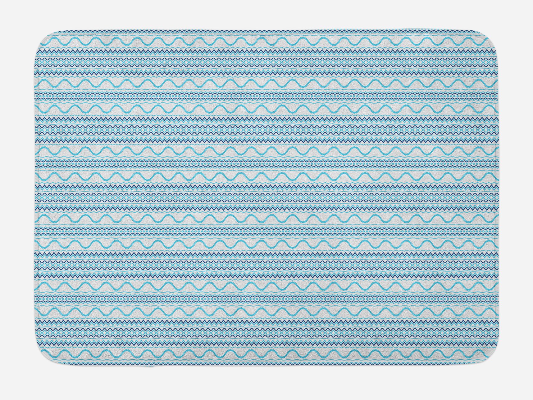 Light Blue Chevron Border
