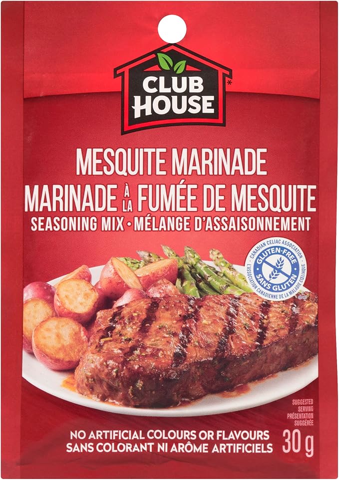 Club House Mesquite Marinade Mix for Smoky Grilled Flavor