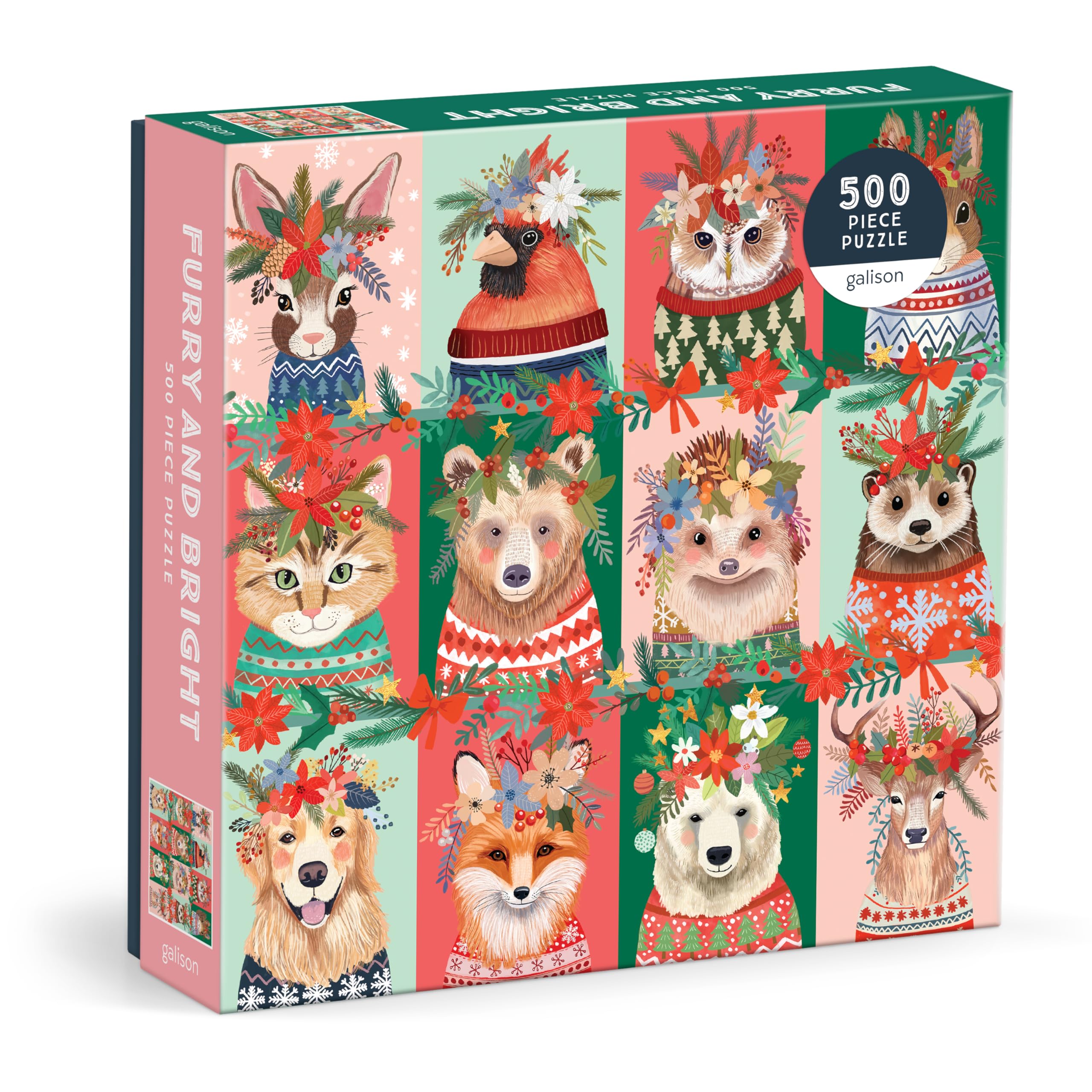 Furry and Bright 500 Piece Puzzle, Jigsaw Puzzles - Amazon Canada