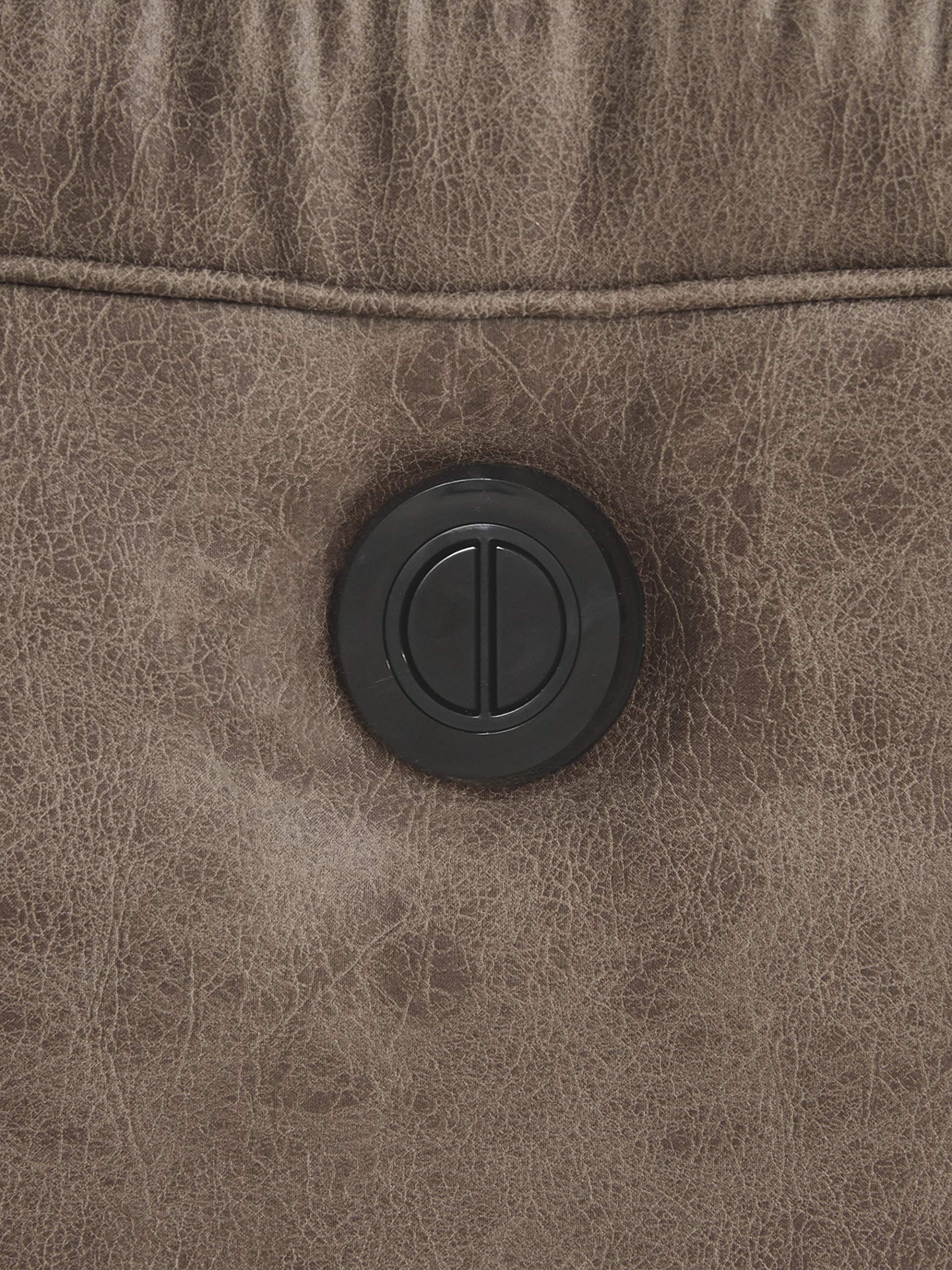 Signature Design by Ashley Stoneland Faux Leather Power Reclining Sofa ...