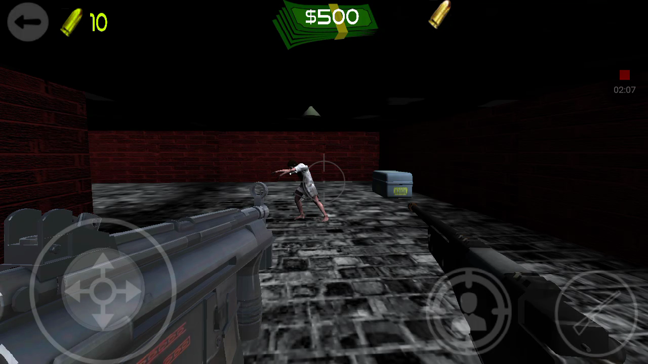 Escape the Dark Corridors Machine Gun Kill (a fps zombie sniper ...